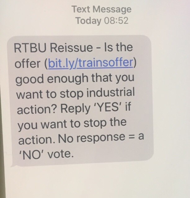 Sydney train strike going ahead after union votes for industrial action ...