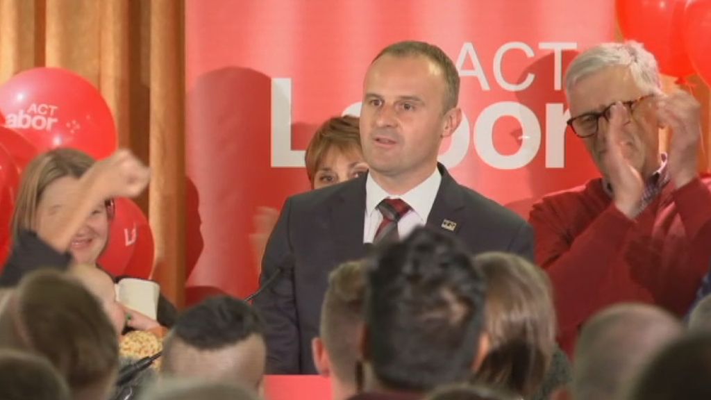 Andrew Barr claims victory for Labor in the ACT election - ABC News