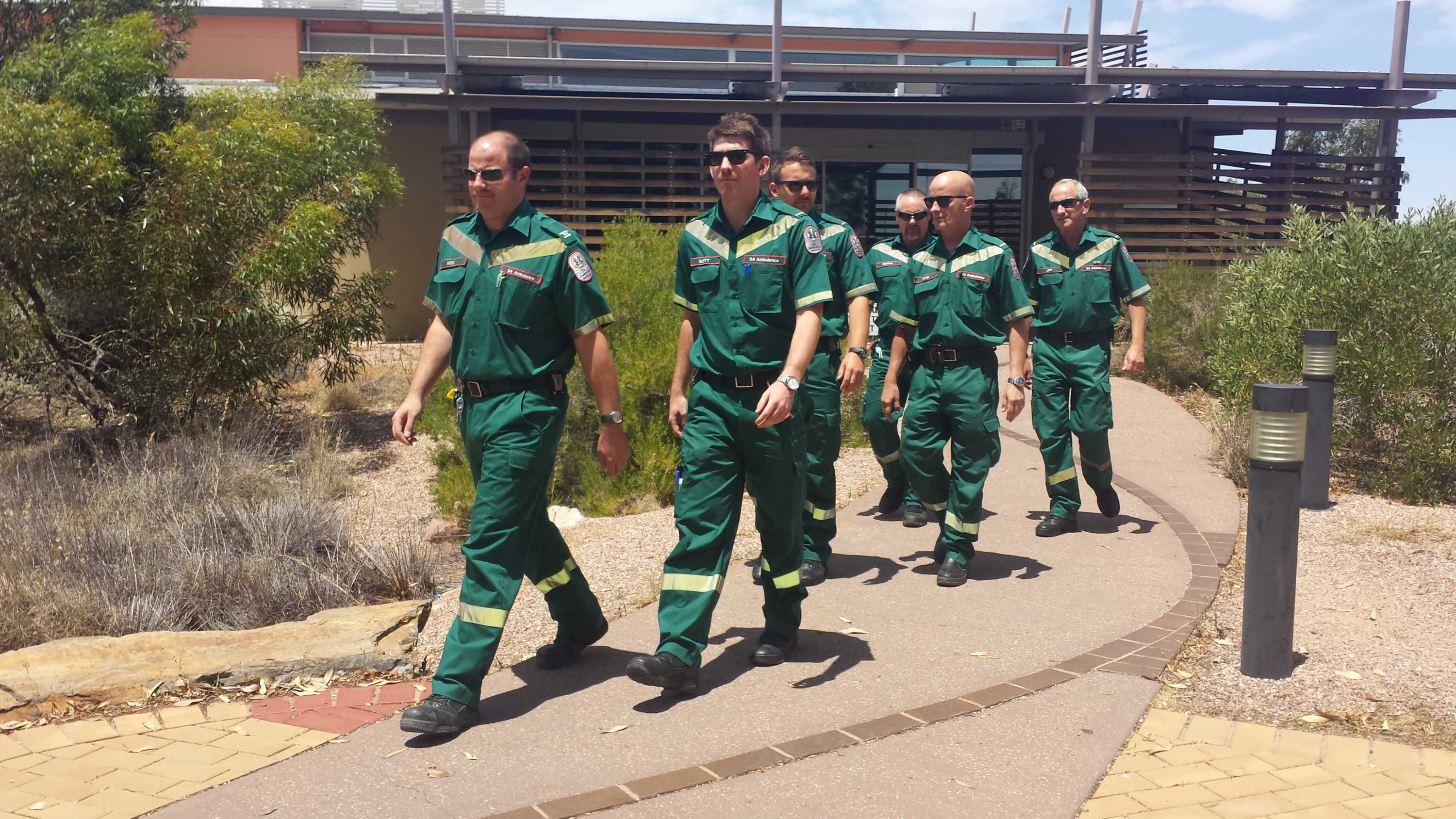 Paramedics attend court hearings in protest of violence against ...