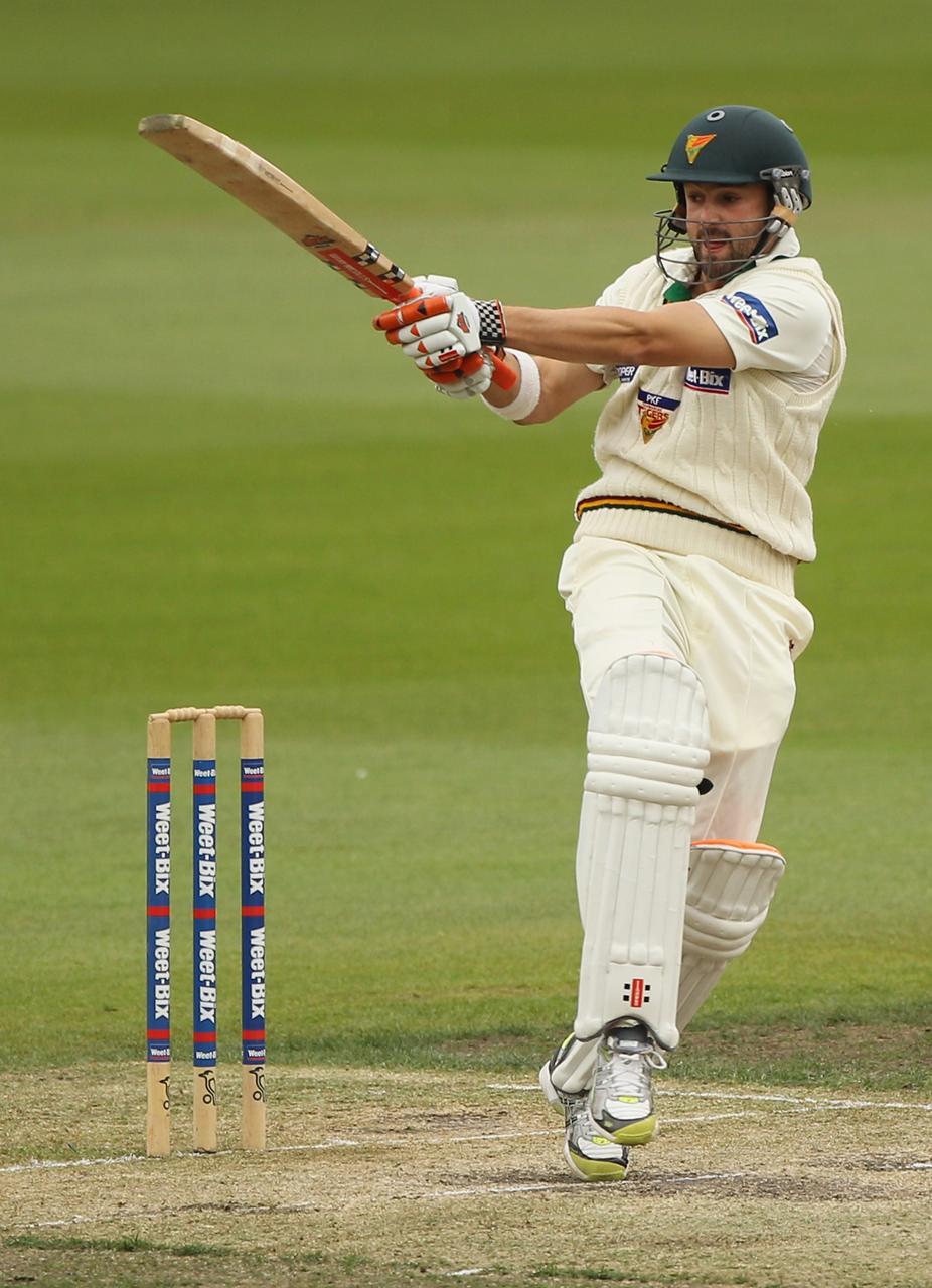 Ed Cowan leads Tasmania to 5 for 244 in Sheffield Shield clash against ...