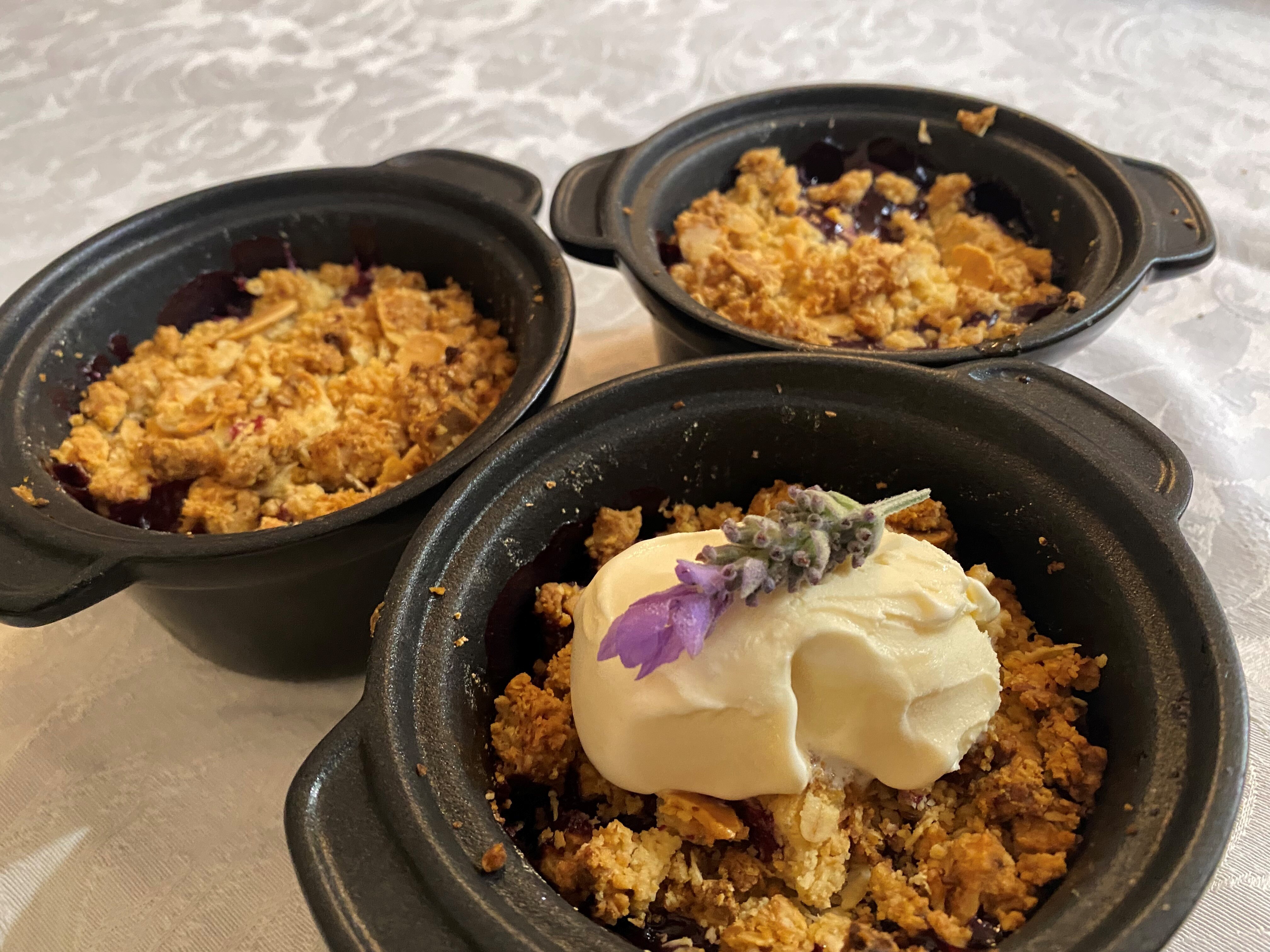 In Season: Blueberry Crumble - ABC News