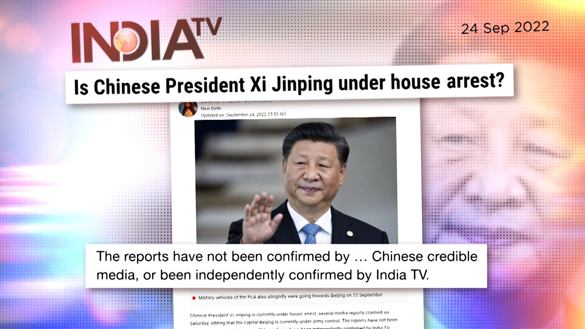China coup? - Media Watch