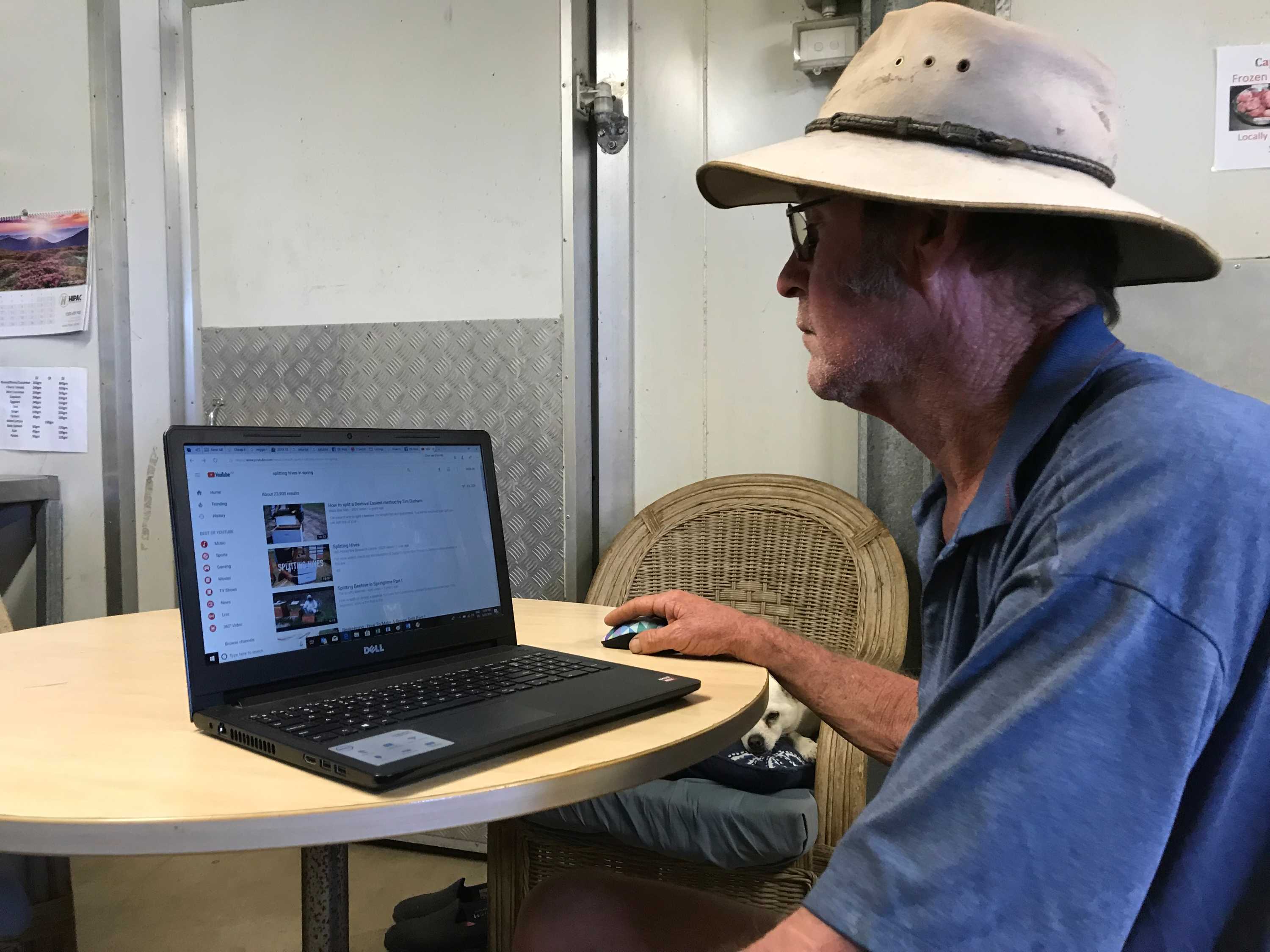 Couple learns beekeeping skills via YouTube, to make honey for their ...