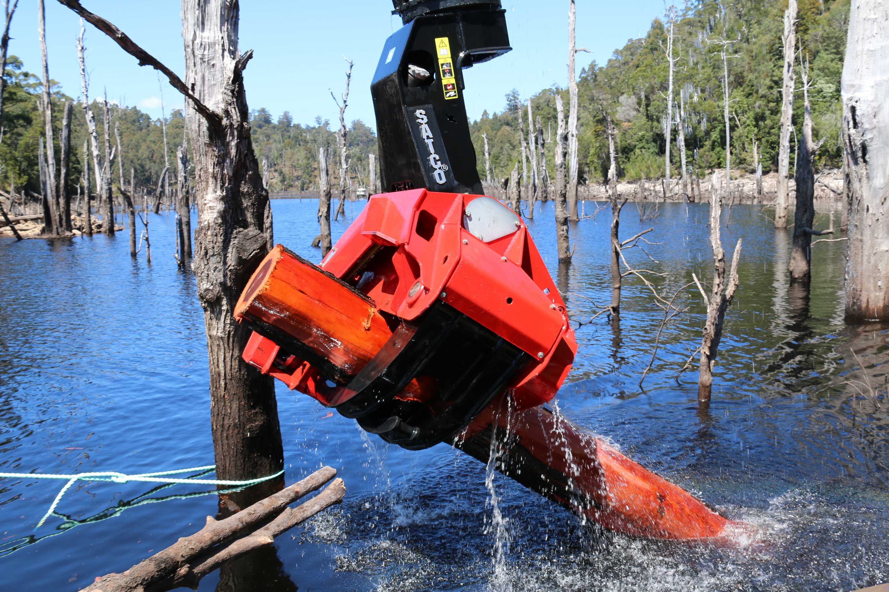 Hunt for sunken treasure: Harvesting Tasmania's forests submerged in ...