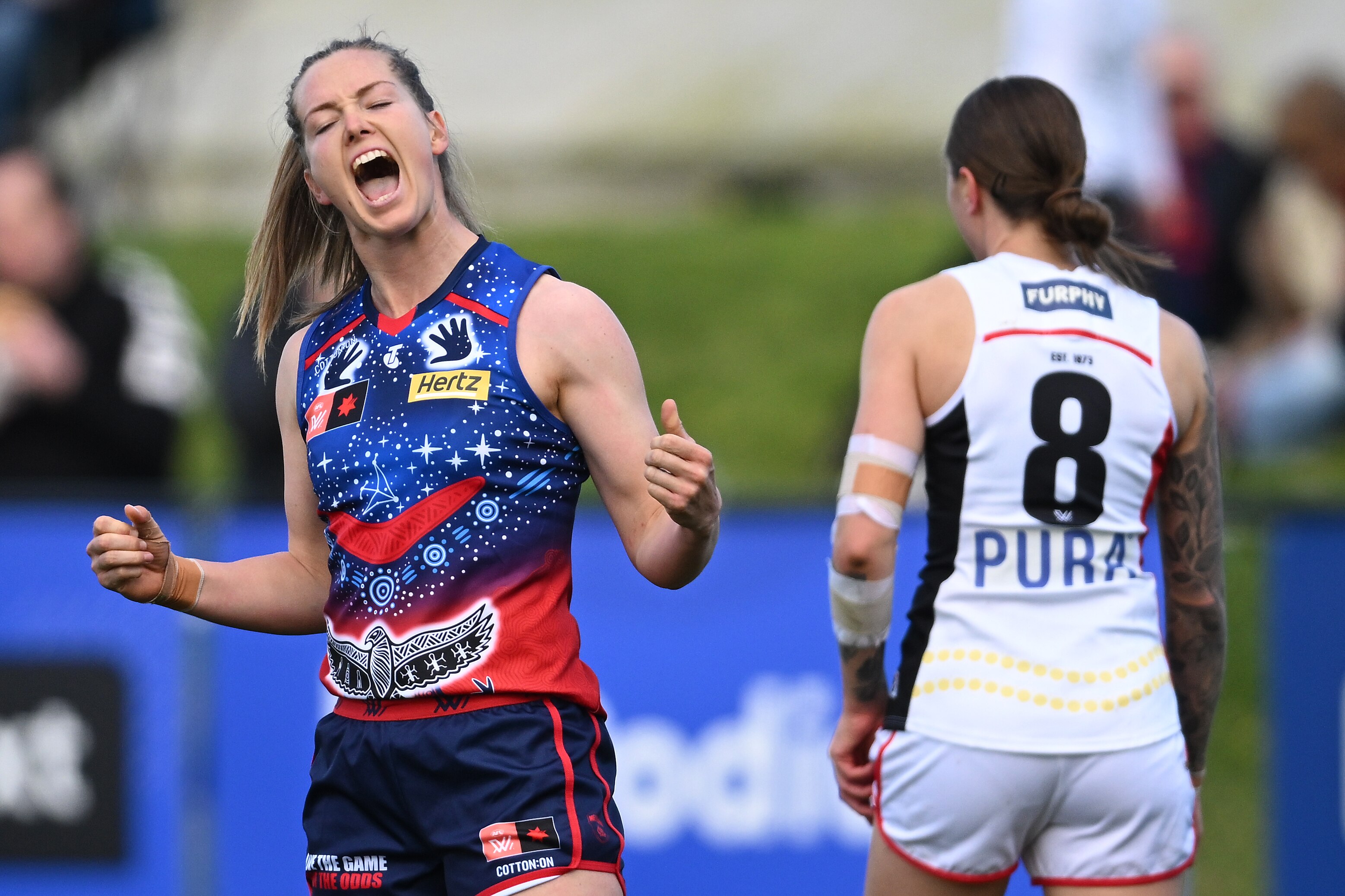 Melbourne and Richmond post victories, Port Adelaide denied first AFLW ...
