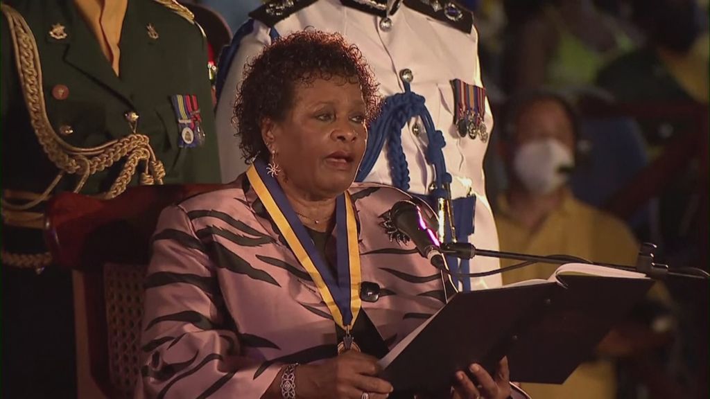 Sandra Mason delivers her first presidential speech marking Barbados ...