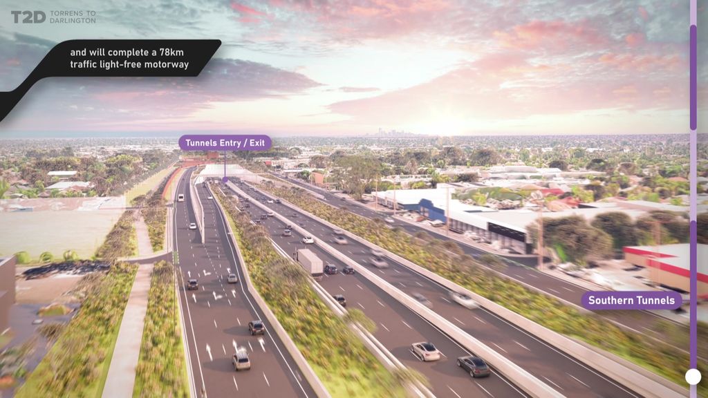 Flyover design vision of final section of North-South Corridor project ...