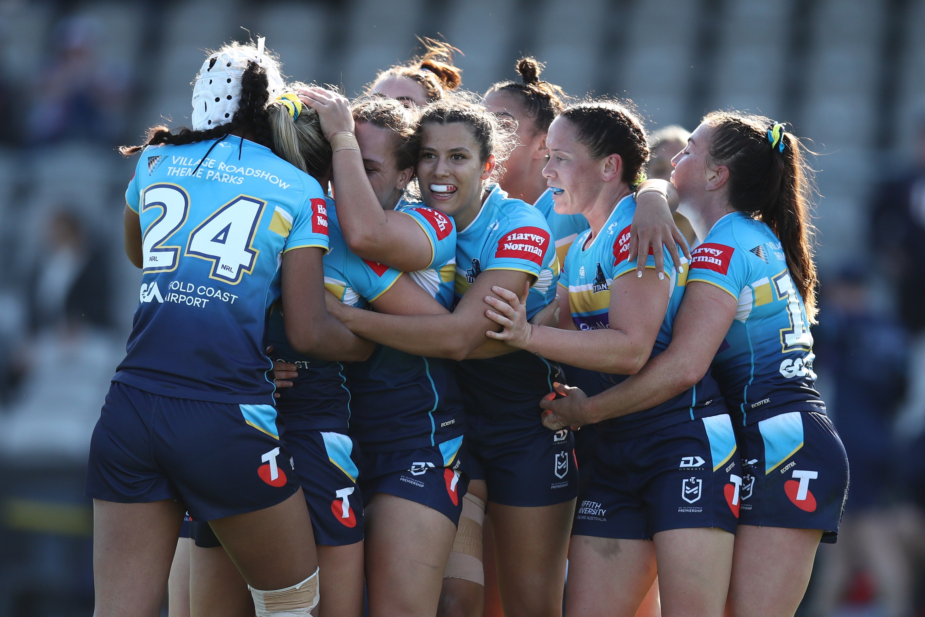 Roosters thrash Wests Tigers, Titans win thriller against Dragons and ...