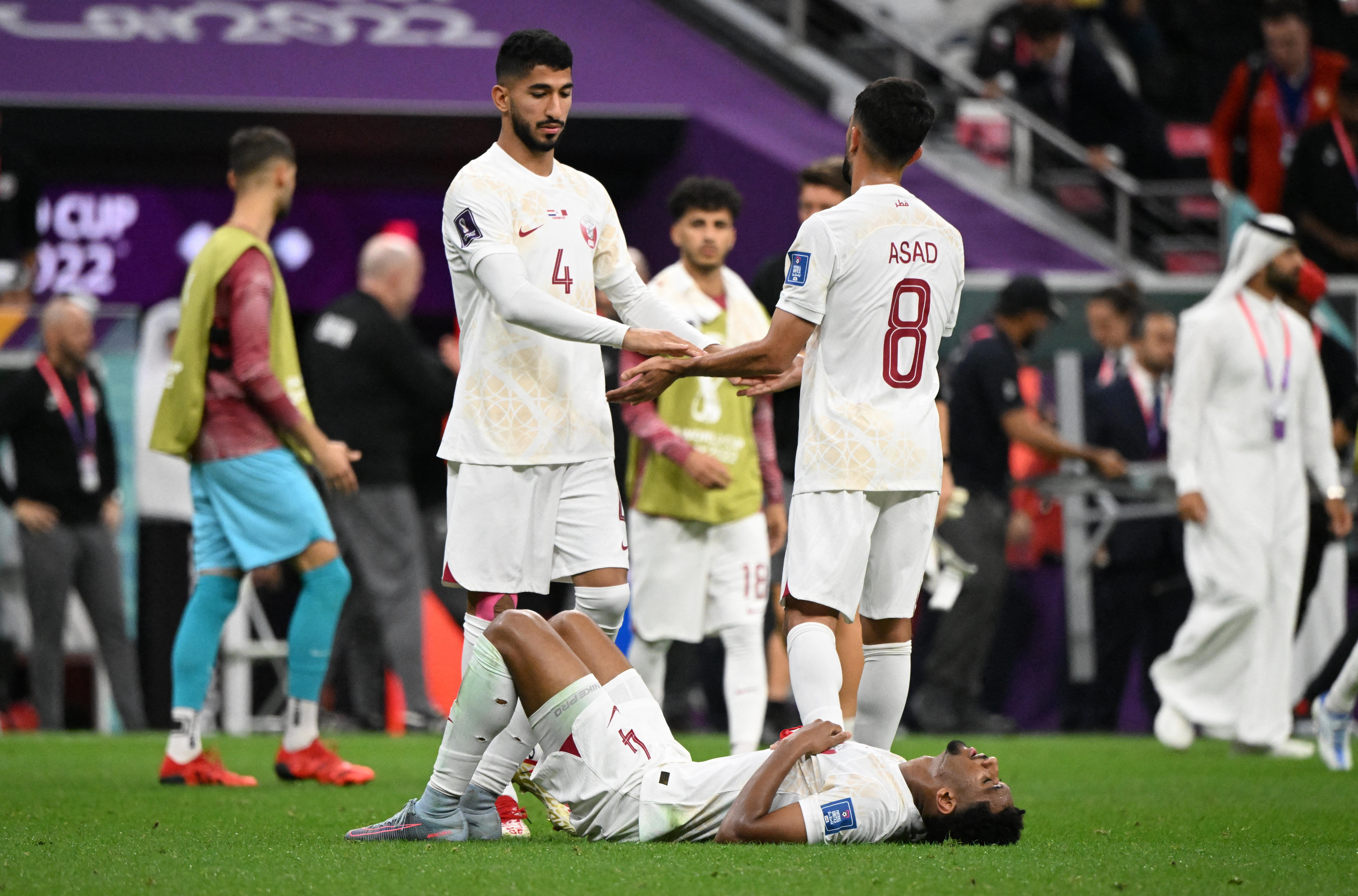 Qatar grabs more unwanted history as The Netherlands and Senegal ...