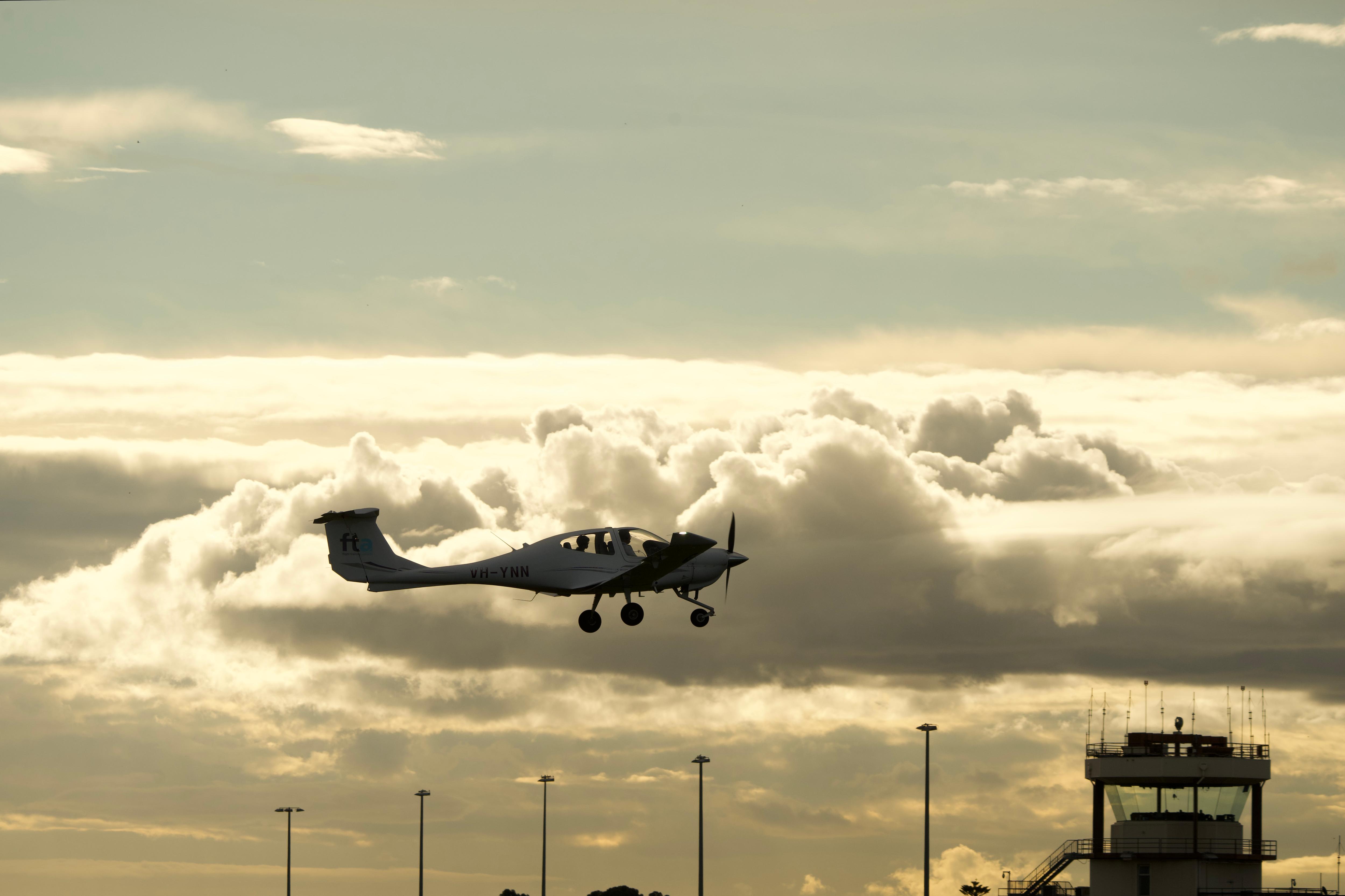 Flights resume at training school after pilot instructor and student ...