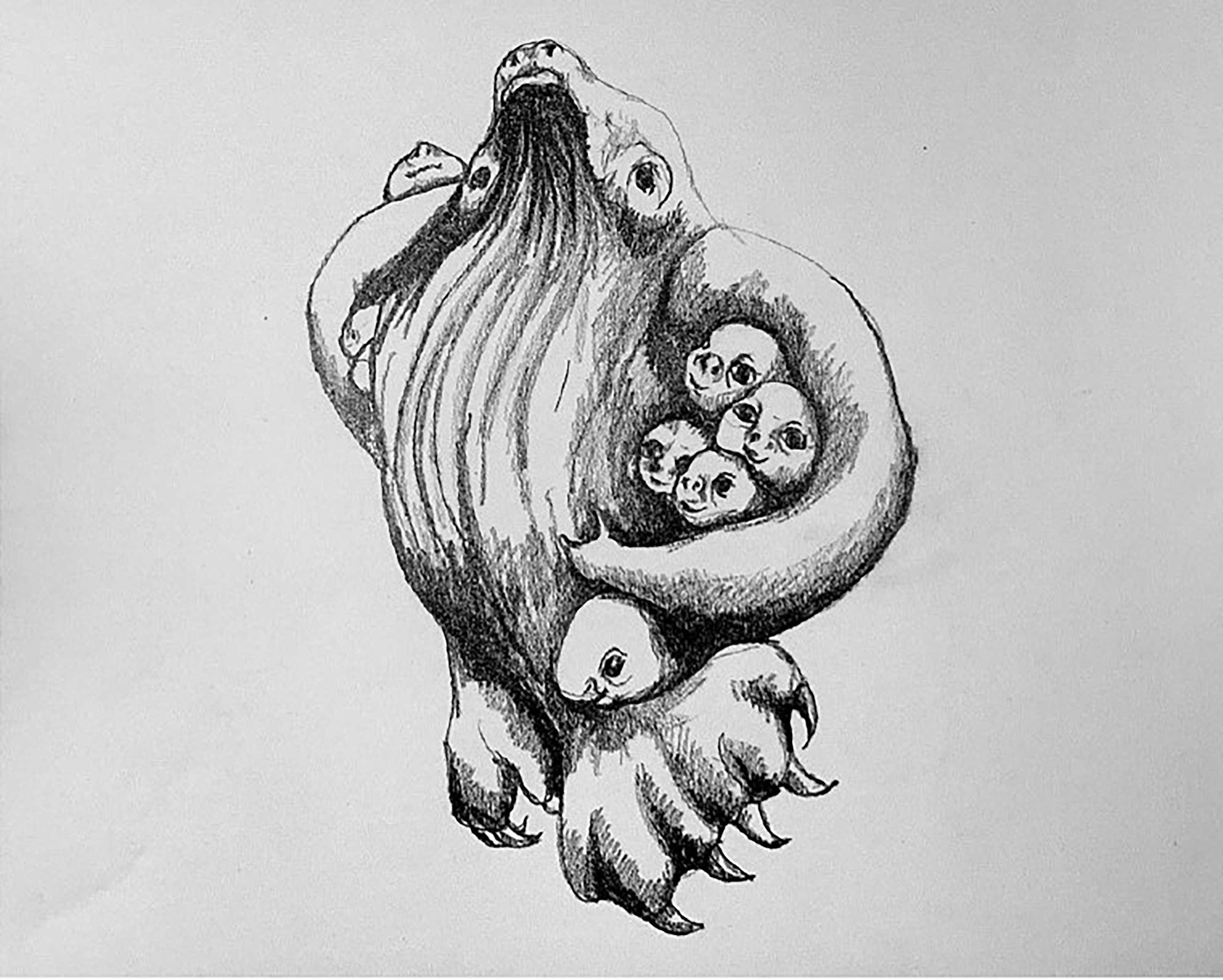 The Skywhale hot air balloon is breeding. Canberra, meet Skywhalepapa ...