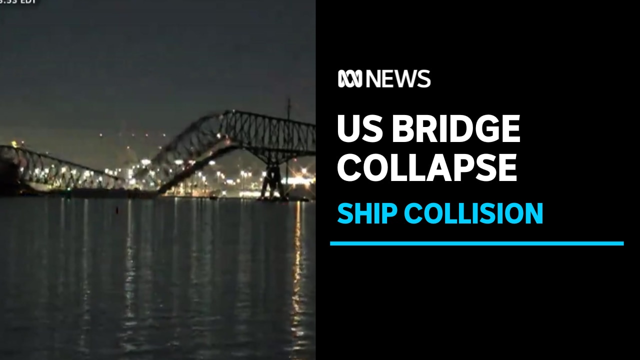 Major Bridge in Baltimore collapses after boat collision - ABC News