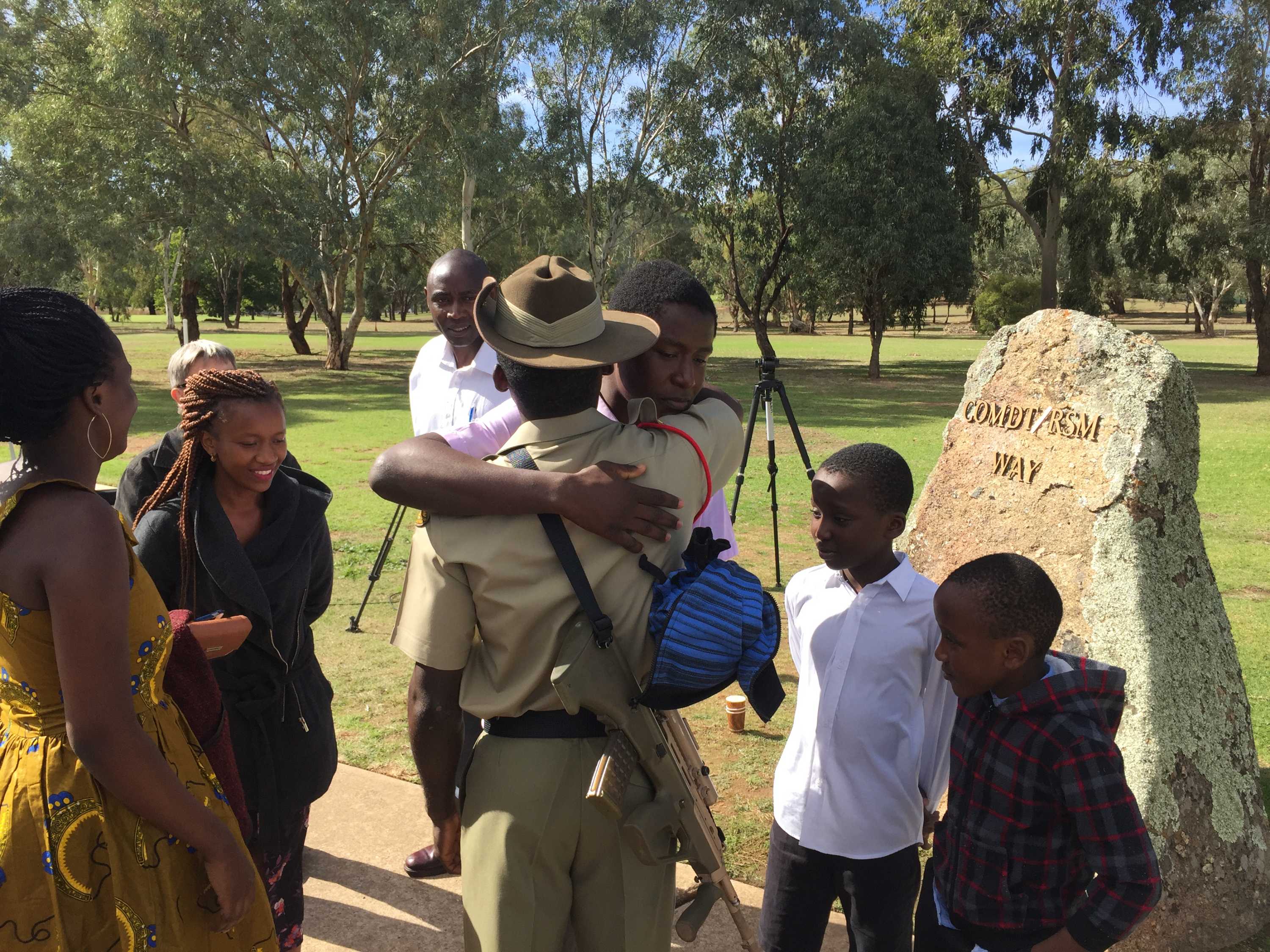 Rwandan refugee joins Army after being inspired by Australian ...