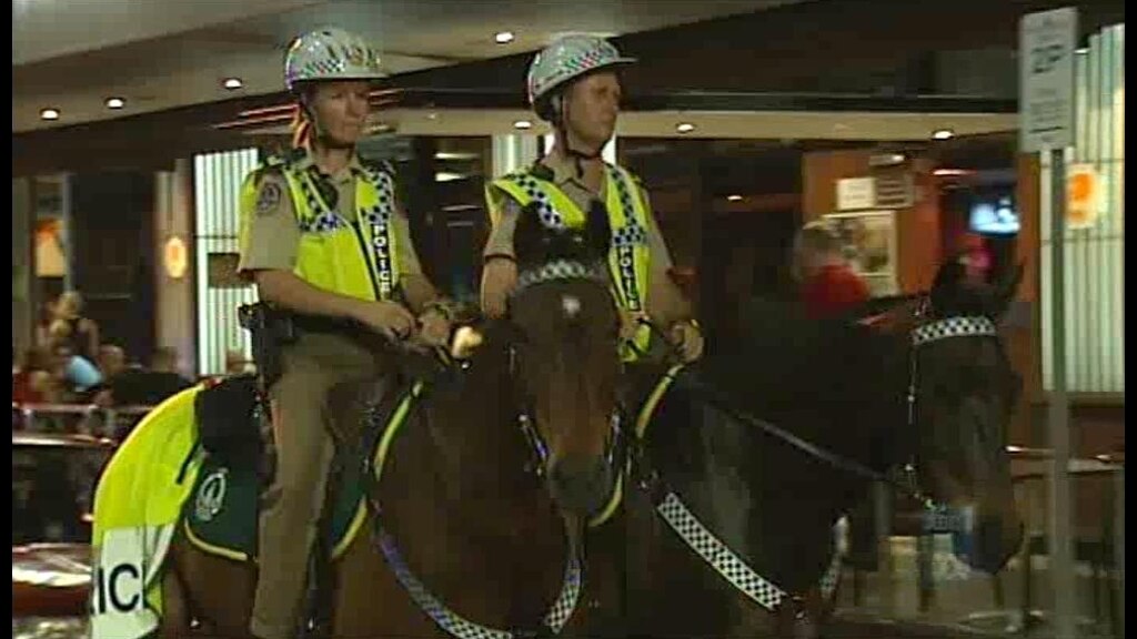 Extra police pound the pavement - ABC News