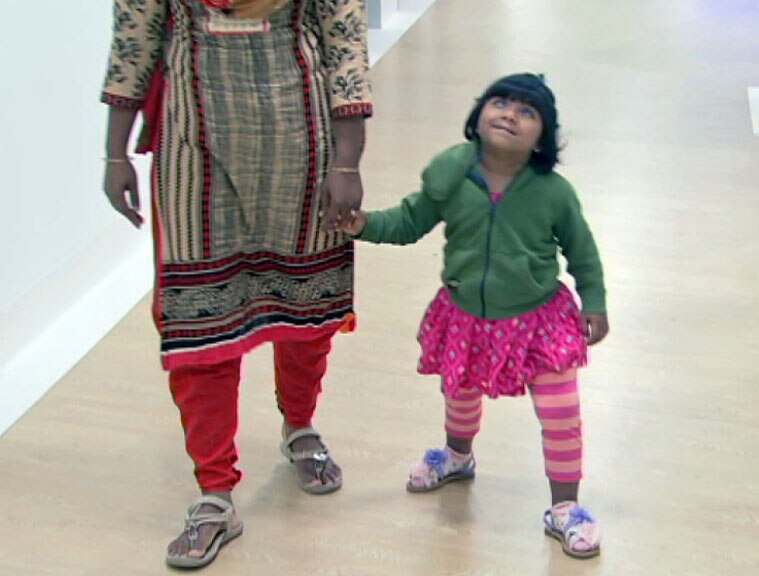 Bangladeshi girl born with three legs can walk, run thanks to team at ...