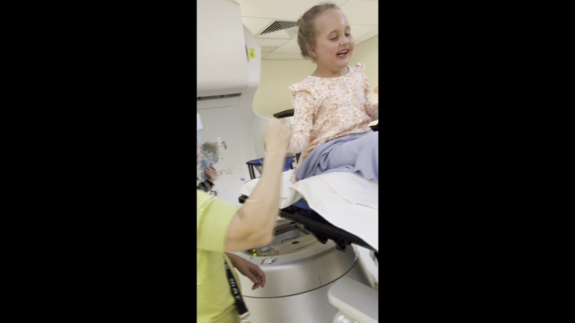 Ruby even kept her sense of humour during gruelling treatments. - ABC News