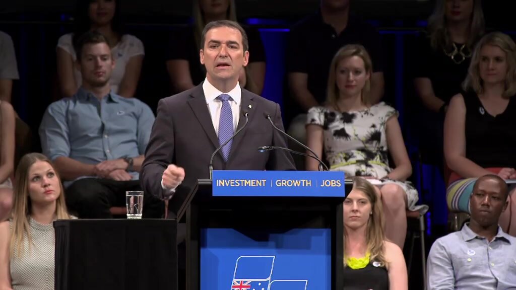 SA Liberal Announcement, Tue 11 Mar - ABC News