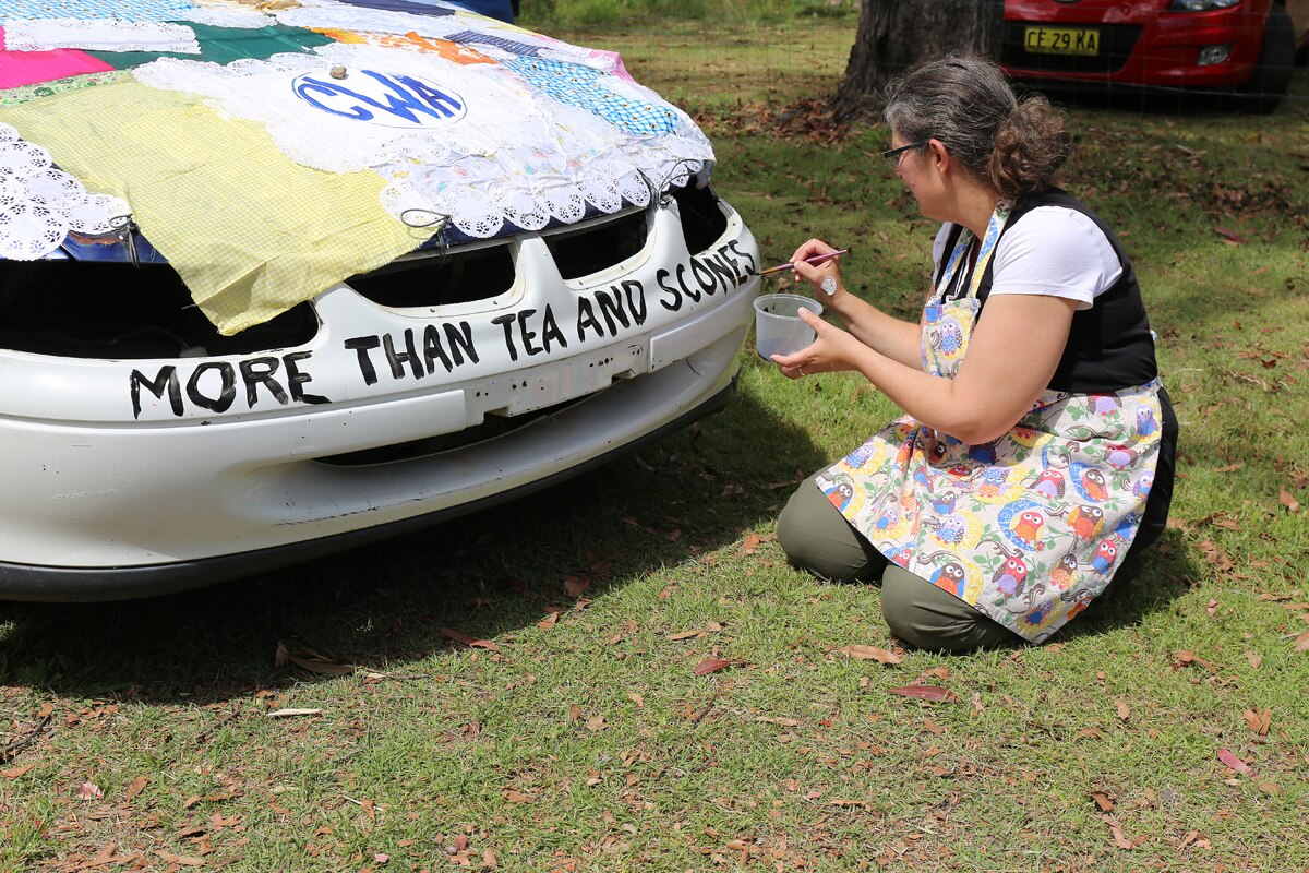 Country Women's Association smashes stereotypes in demolition derby ...