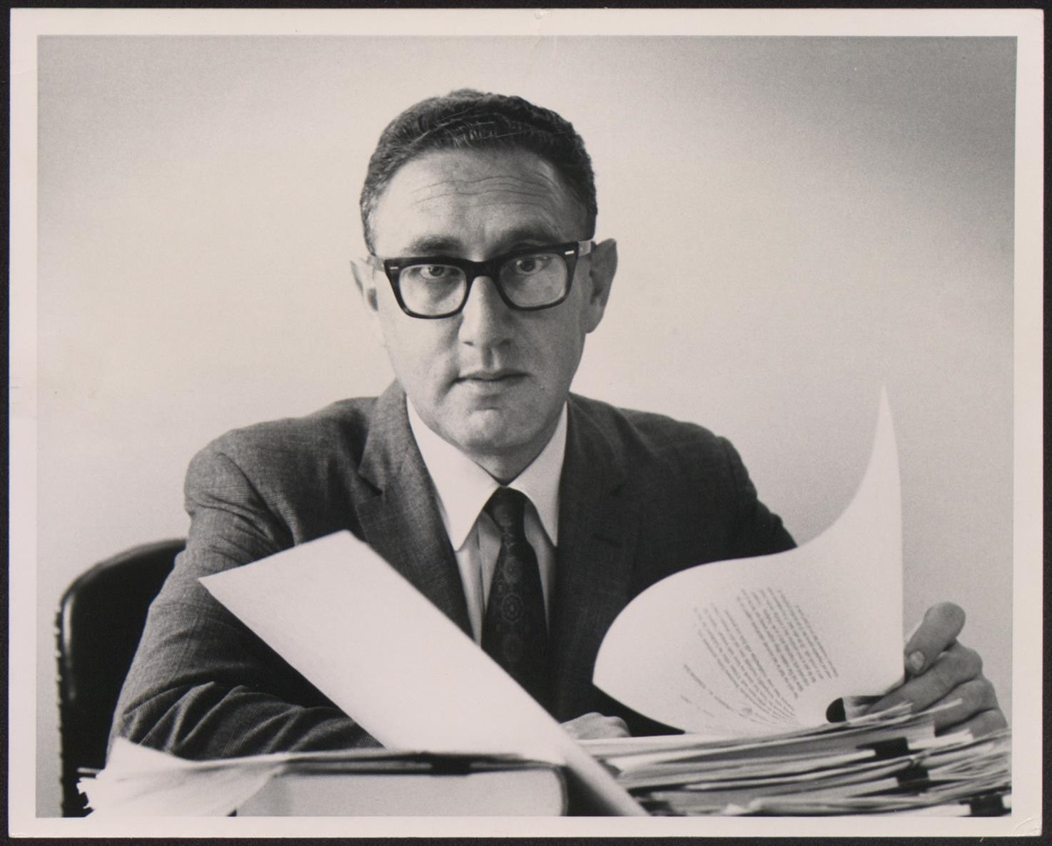 Former US secretary of state Henry Kissinger played a key role in ...