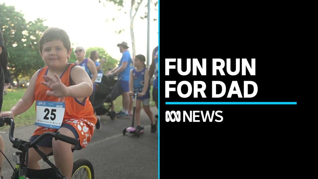 Hundreds turn out for Father's Day fun run in Darwin - ABC News
