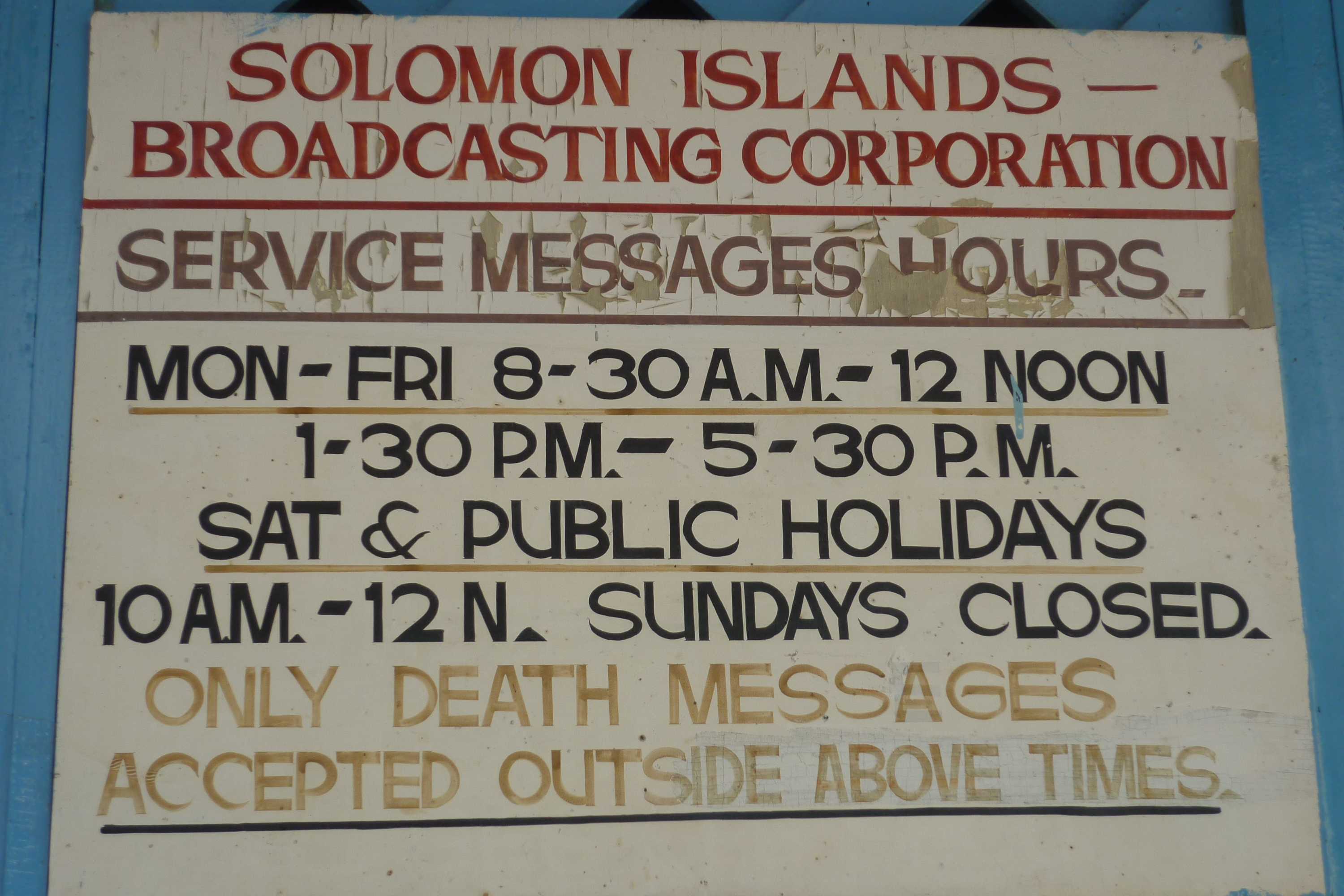 The Solomon Islands Media Research Study 2012 - ABC International ...