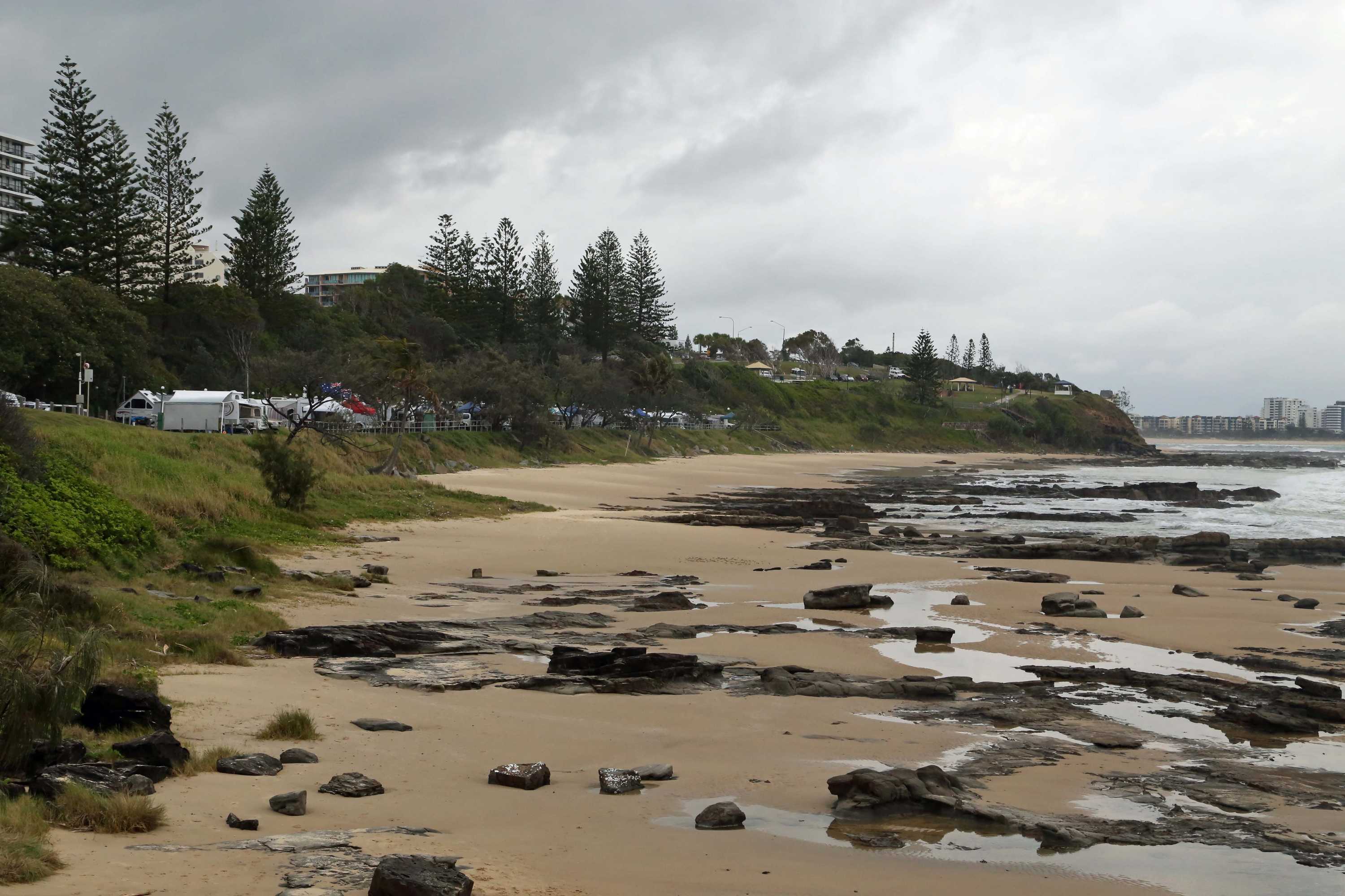 Campers and conservationists dig in to save iconic Mooloolaba caravan ...