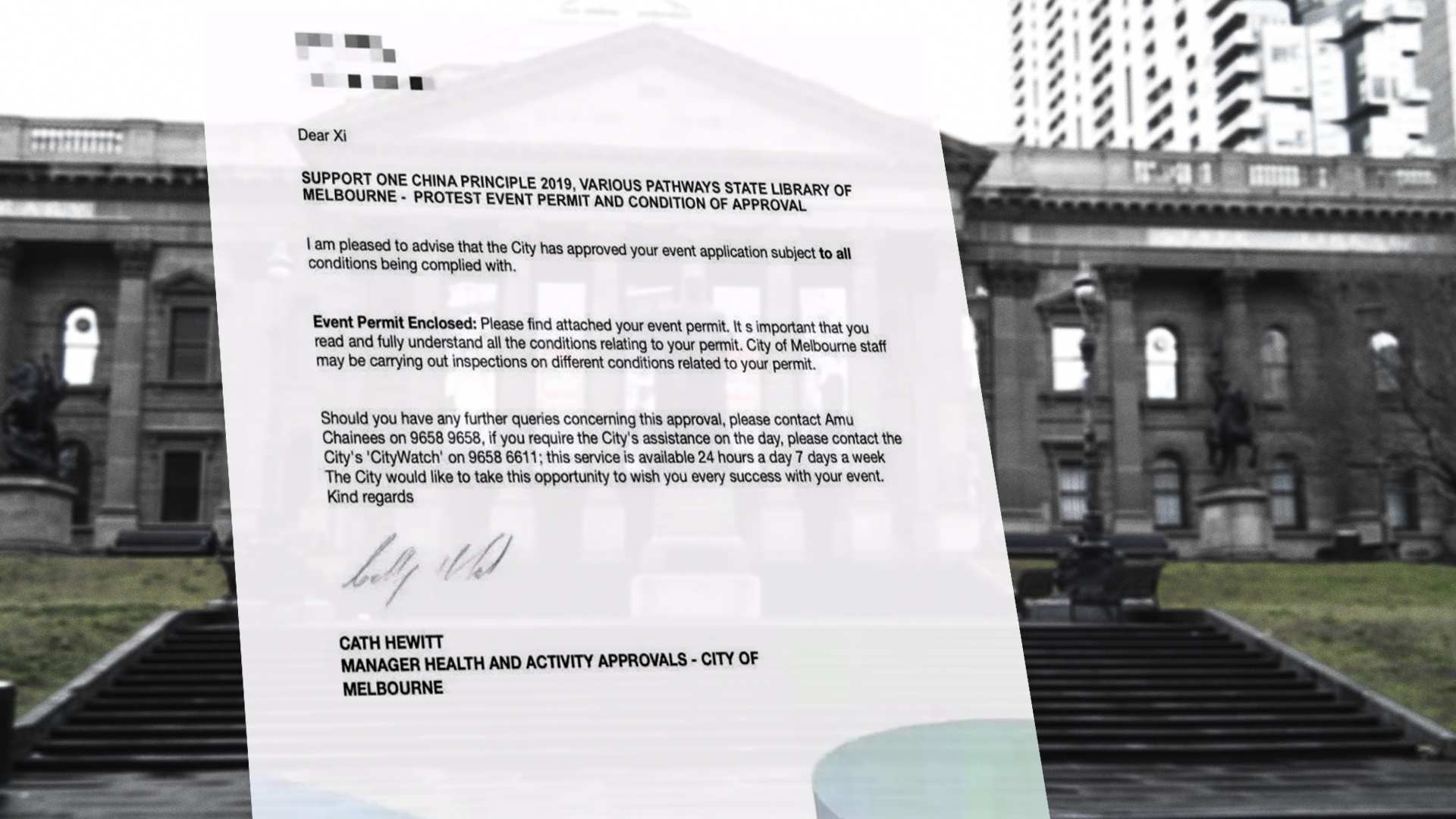 Pro-China rally in Melbourne condemning Hong Kong protests delayed over ...