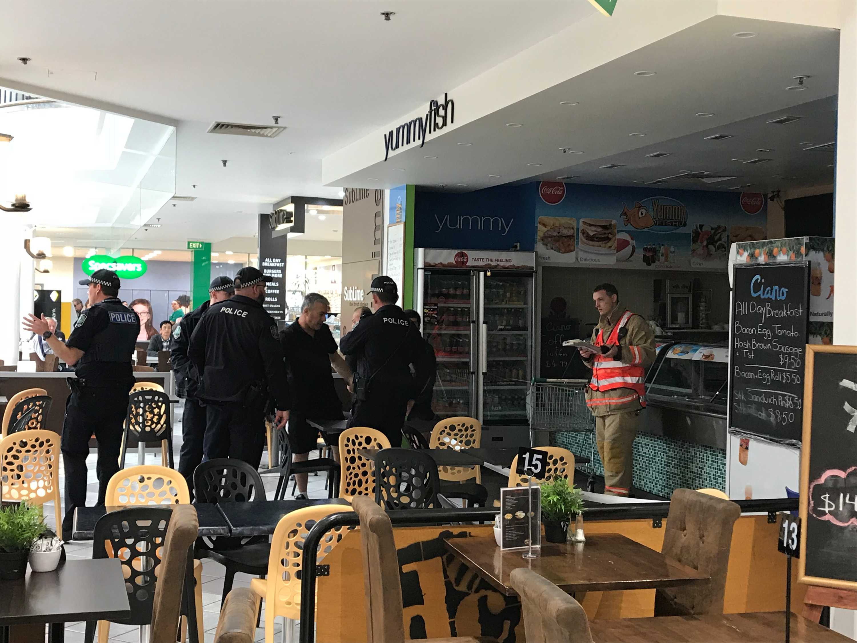 Explosion involving compressor at fast food cafe leaves contractor and ...