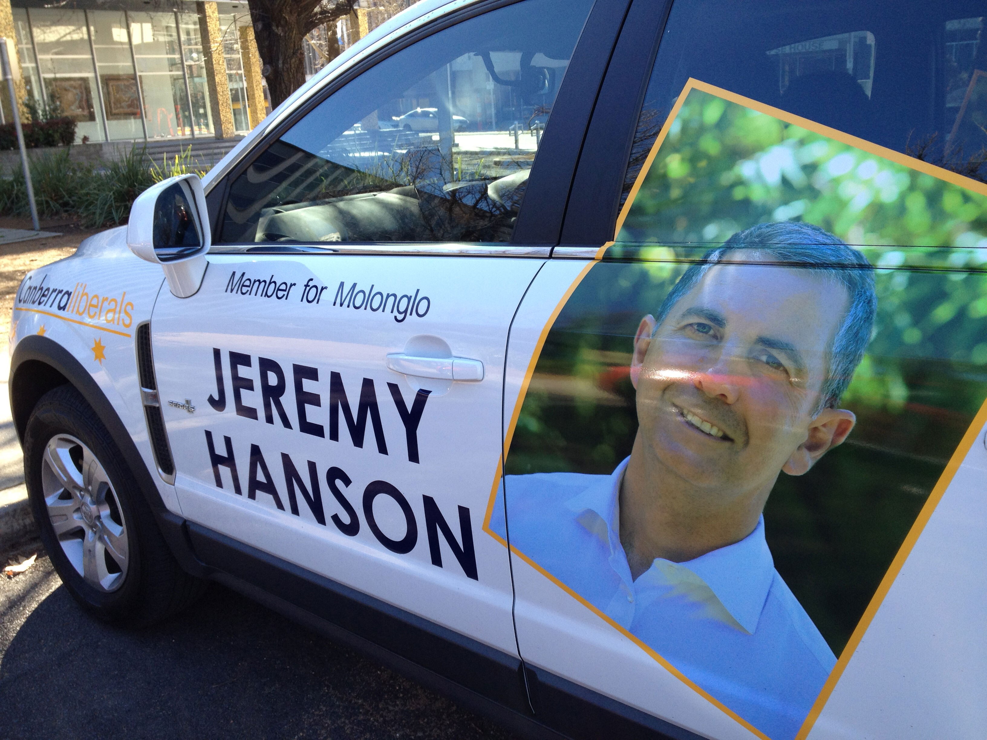 Hanson defends car use - ABC News