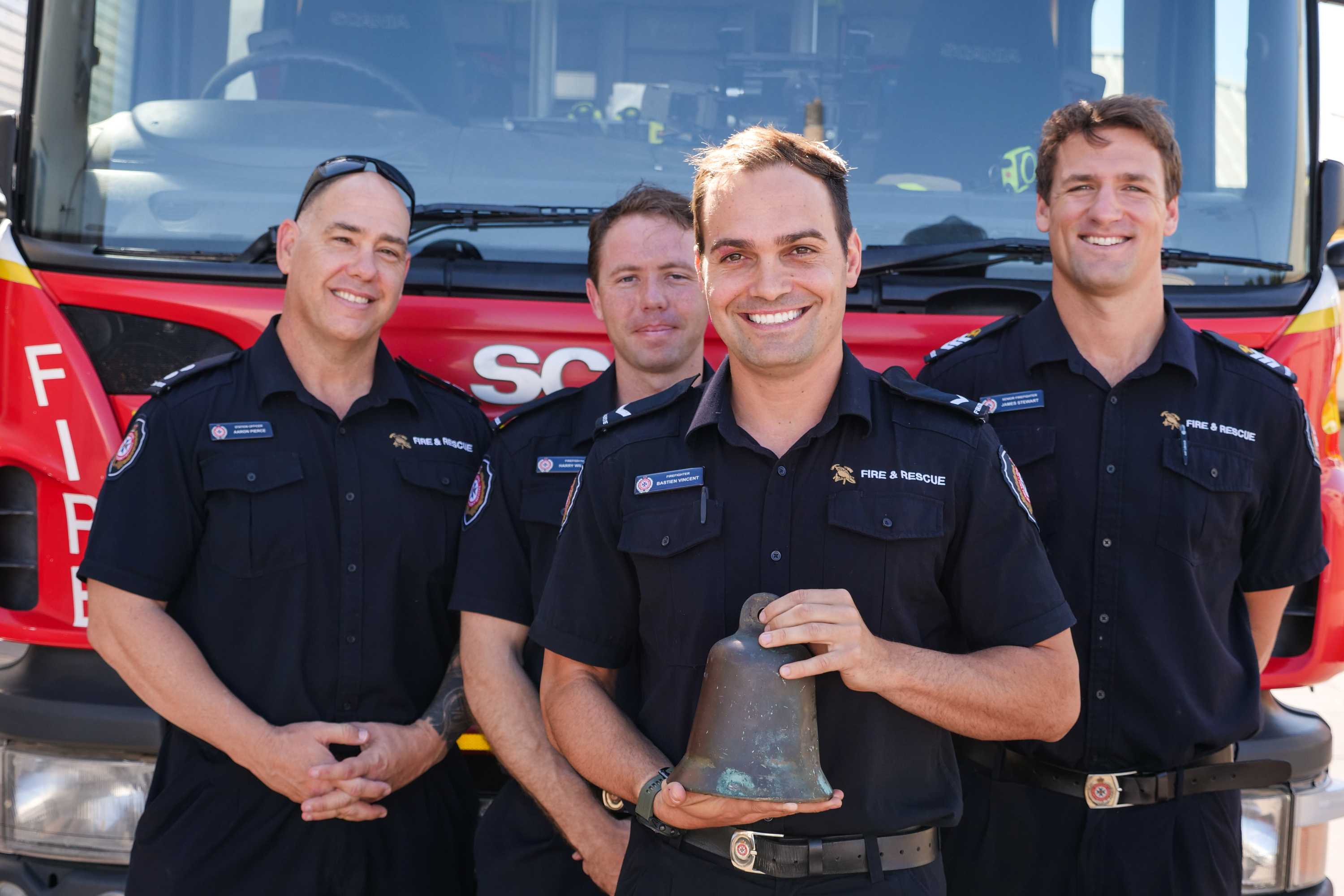 Mount Isa Fire Station gets its bell back – along with an explanation ...