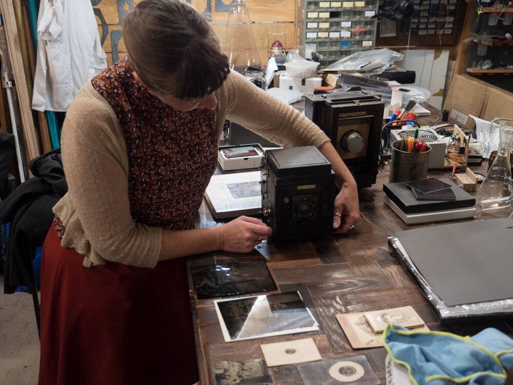 Unlocking the dark arts of tintype photography - ABC News