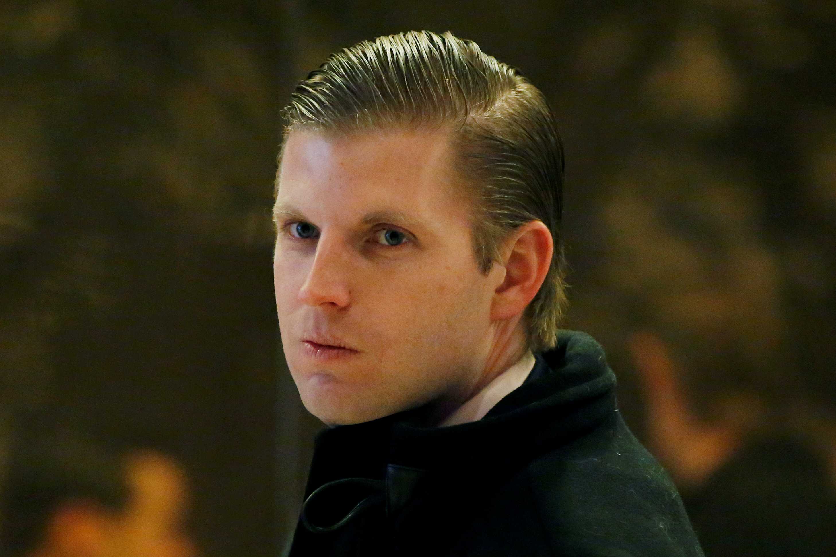 Donald Trump's son Eric says President not racist, he 'sees one colour ...