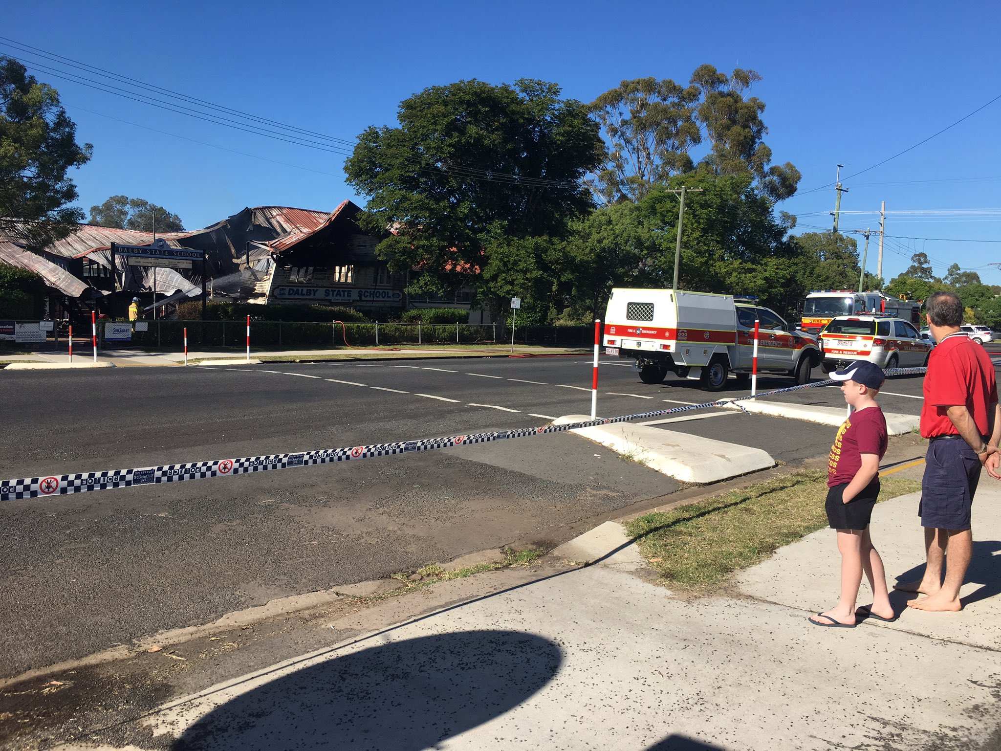 Queensland's Dalby State School damaged by 'deliberately lit' fire ...