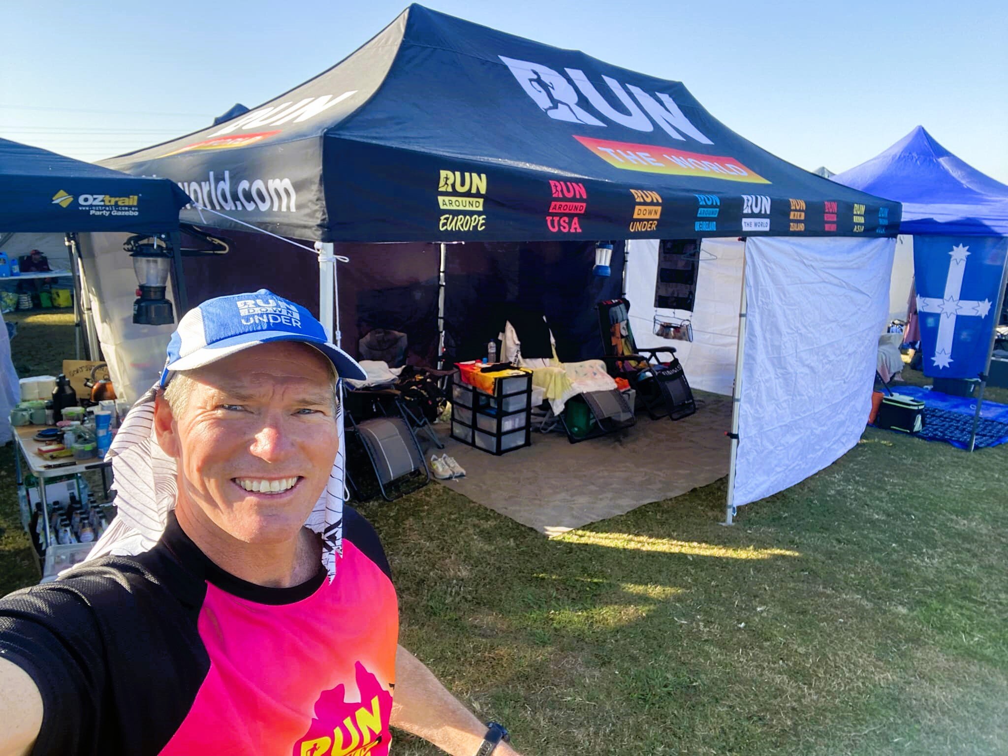 Rockhampton's bearded runner is on a hair-raising journey around the ...