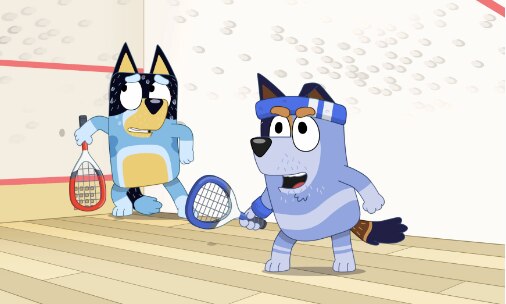 Bluey turns SA kids on to squash - ABC listen