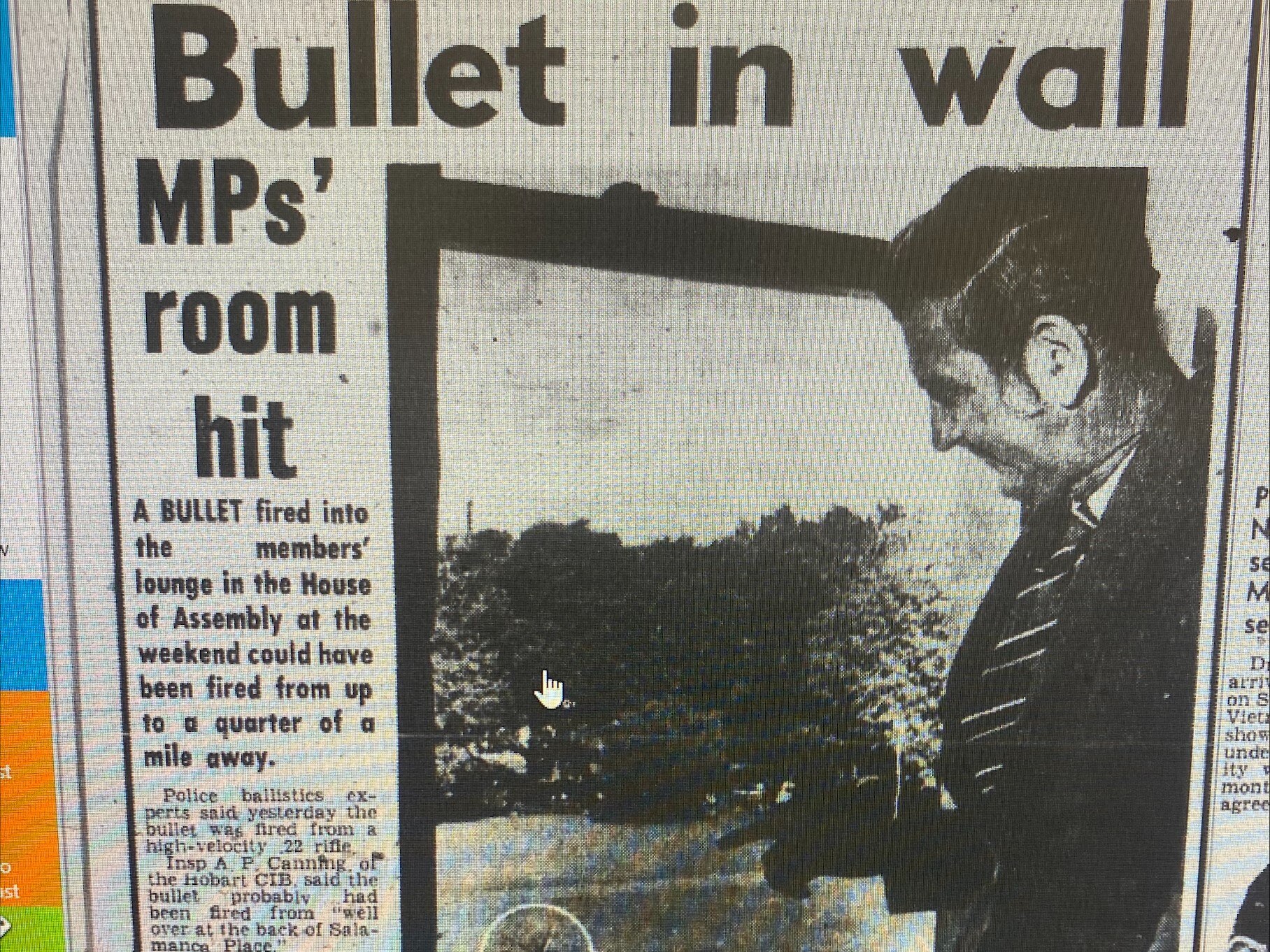 The mystery surrounding a shooting at Tasmania's parliament in the ...