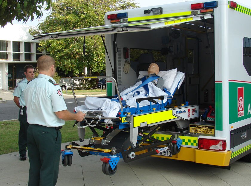 New ambulance for obese patients - ABC News