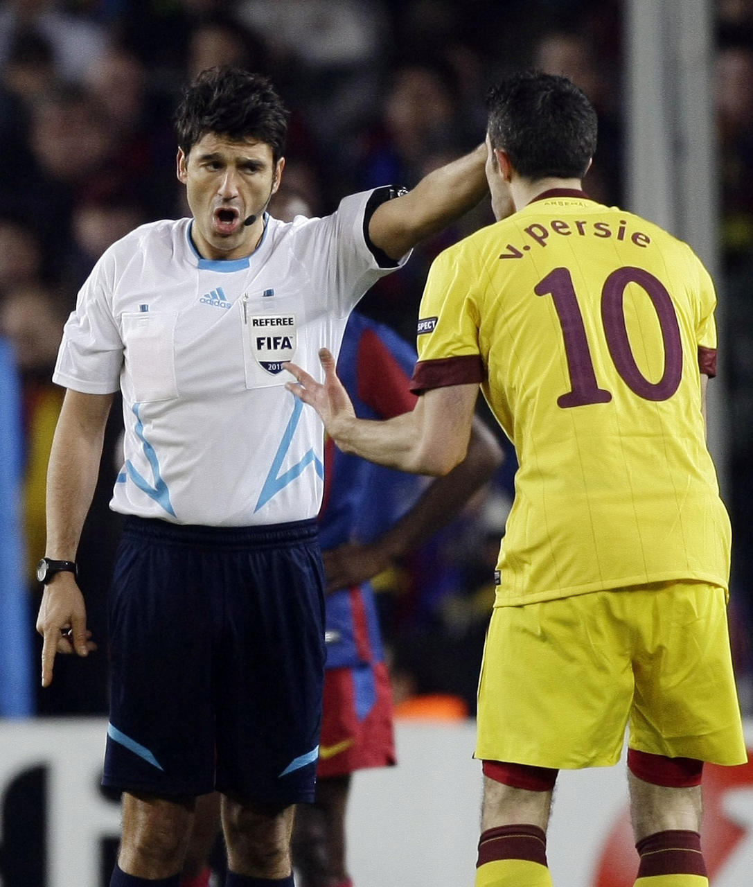 Red card a total joke: van Persie - ABC News