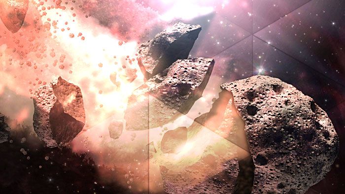 Space Rock - Behind The News