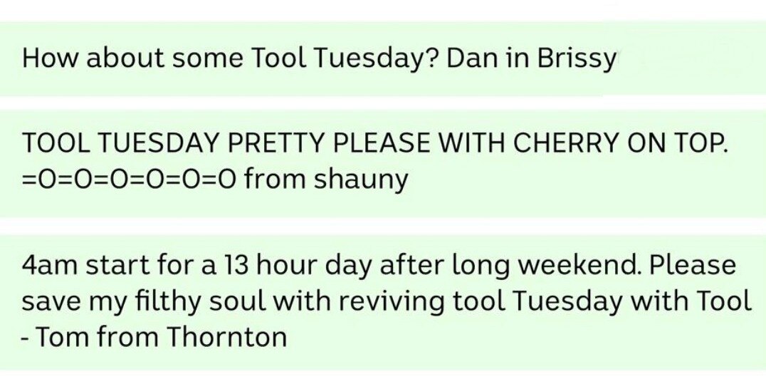 An Oral History of Tool Tuesday - triple j