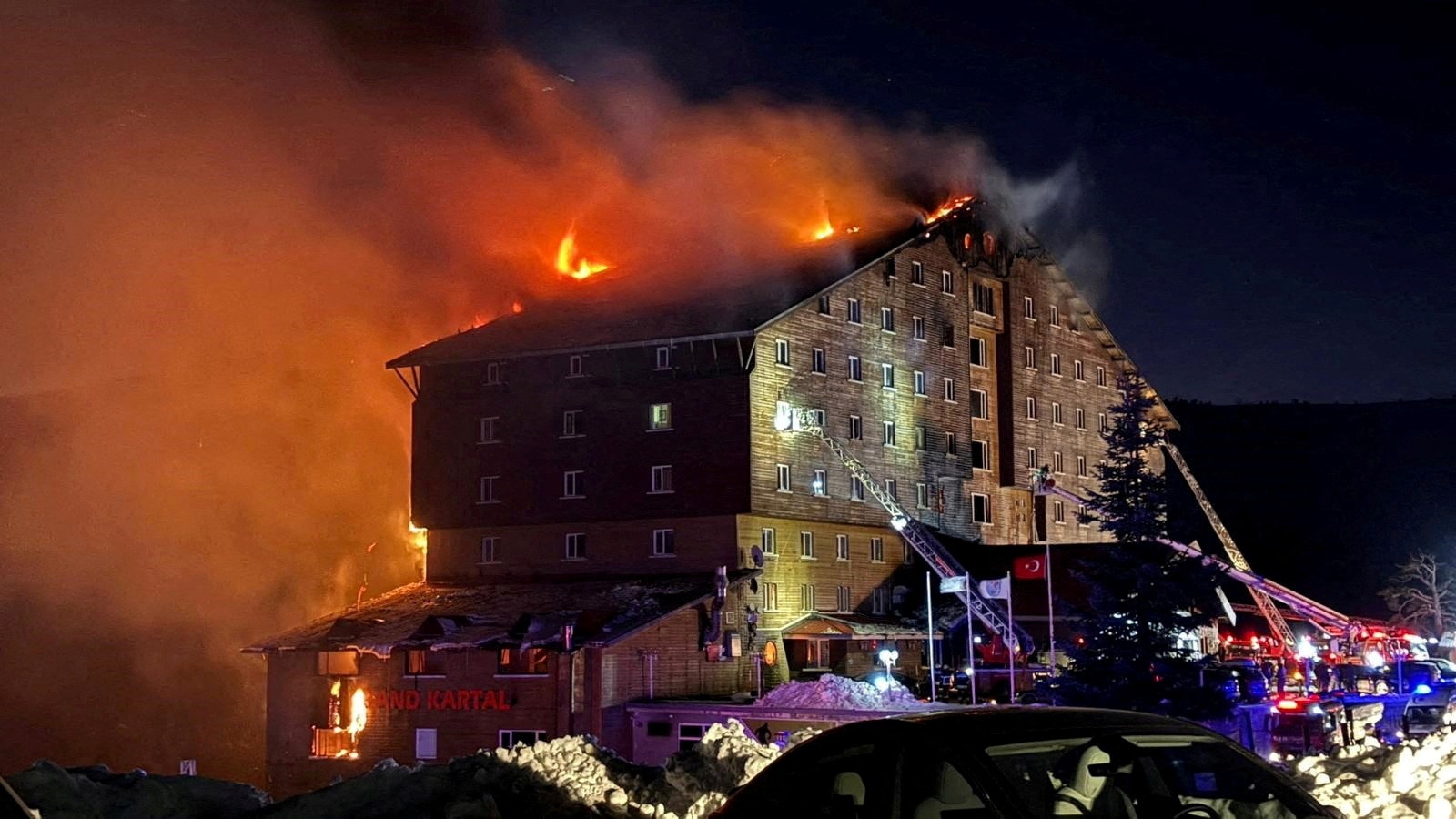 Fire at Turkish ski resort kills at least 76 people - ABC News