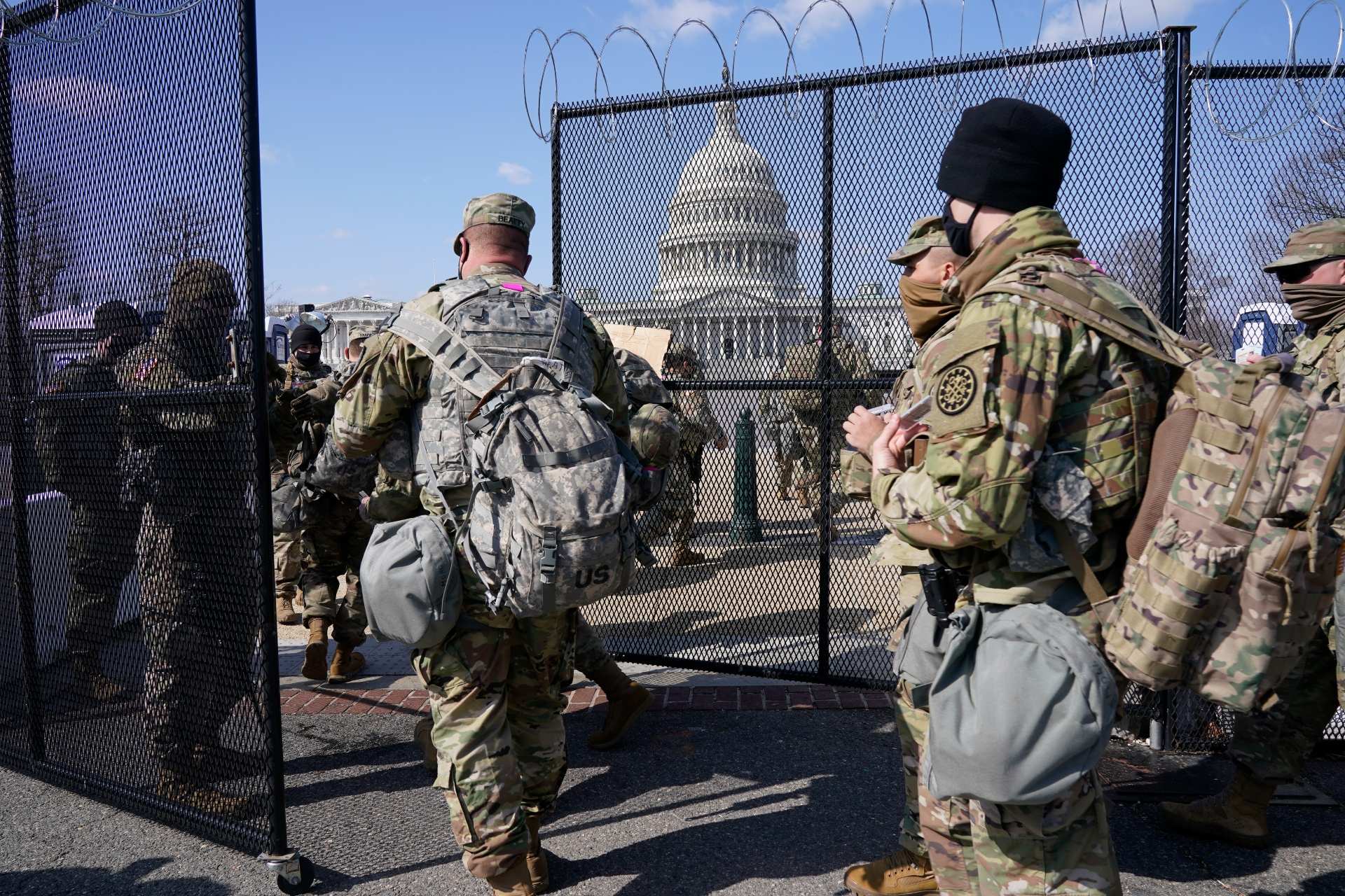 US Capitol calm amid high security as supporters of Donald Trump hope ...
