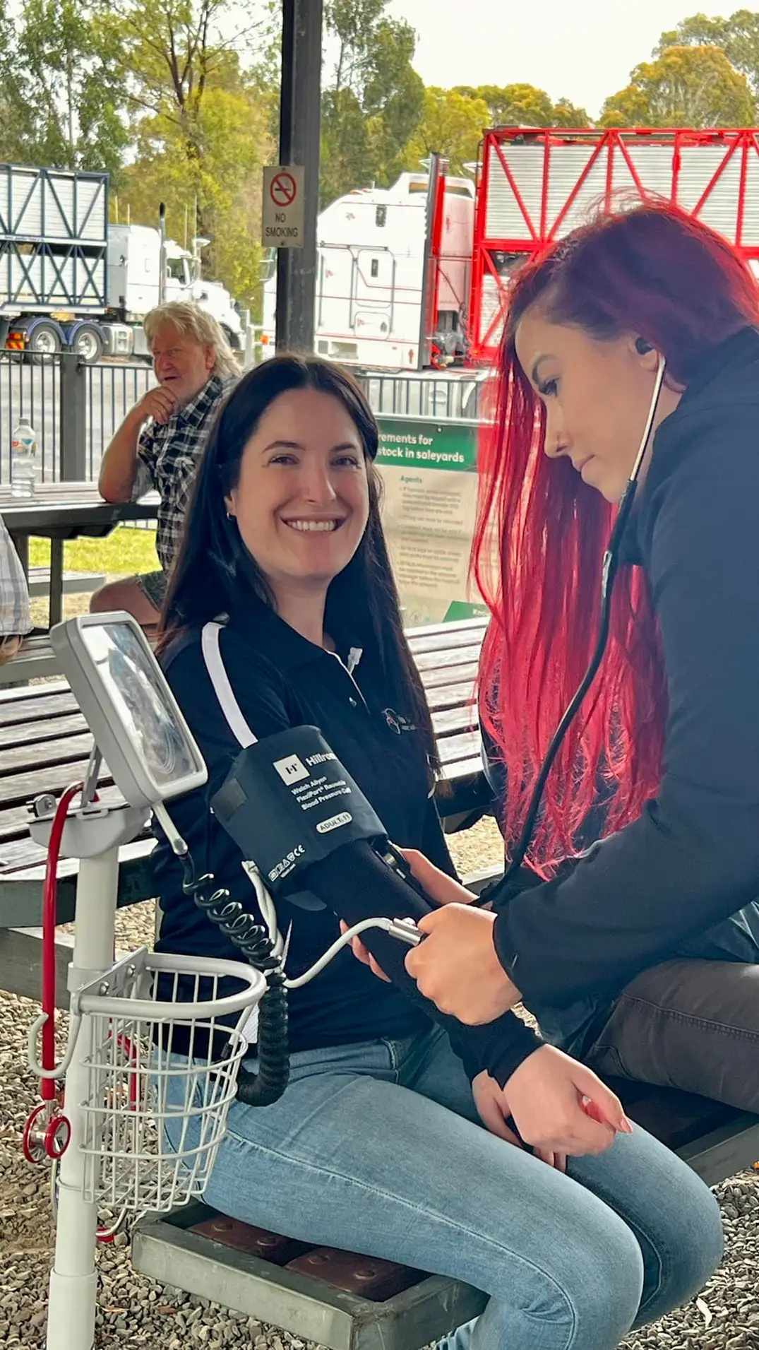 Skin checks at the saleyard, the popular medical clinic with farmers ...