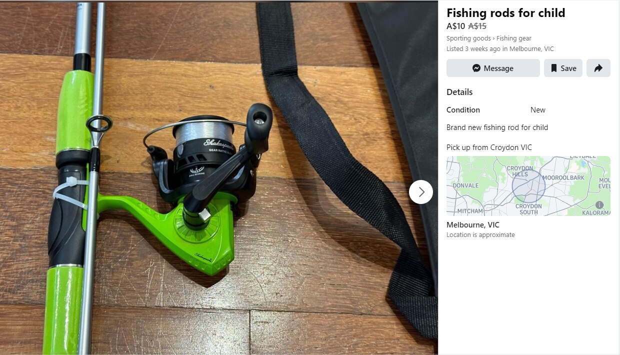 Victoria gave free fishing rods to school kids to try and convert them ...