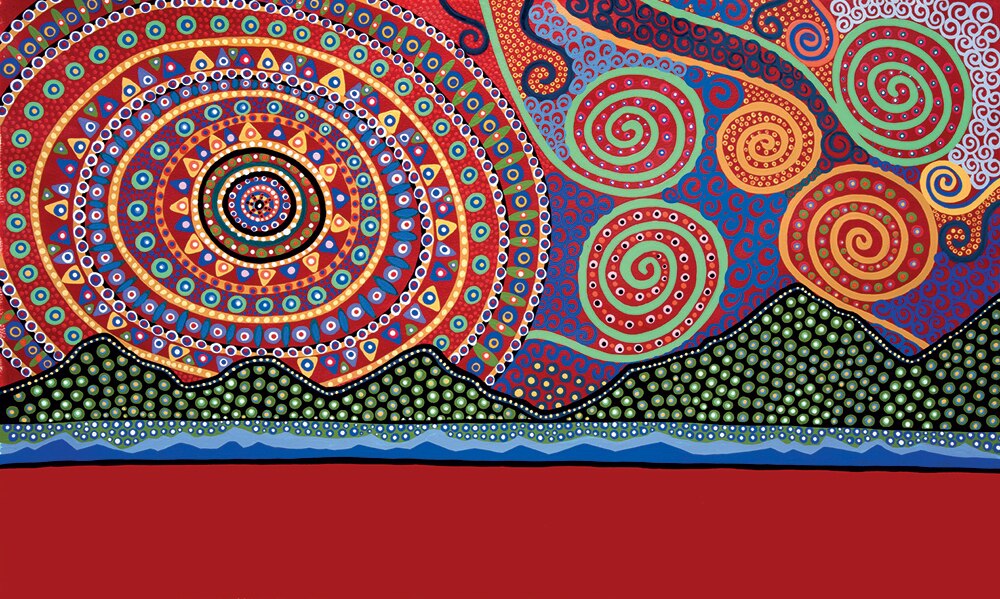Indigenous artist and activist Bronwyn Bancroft paints the beauty and ...