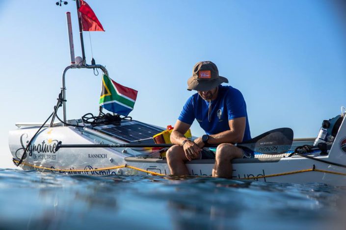 Big wave surfer Chris Bertish completes historic stand-up solo paddling ...