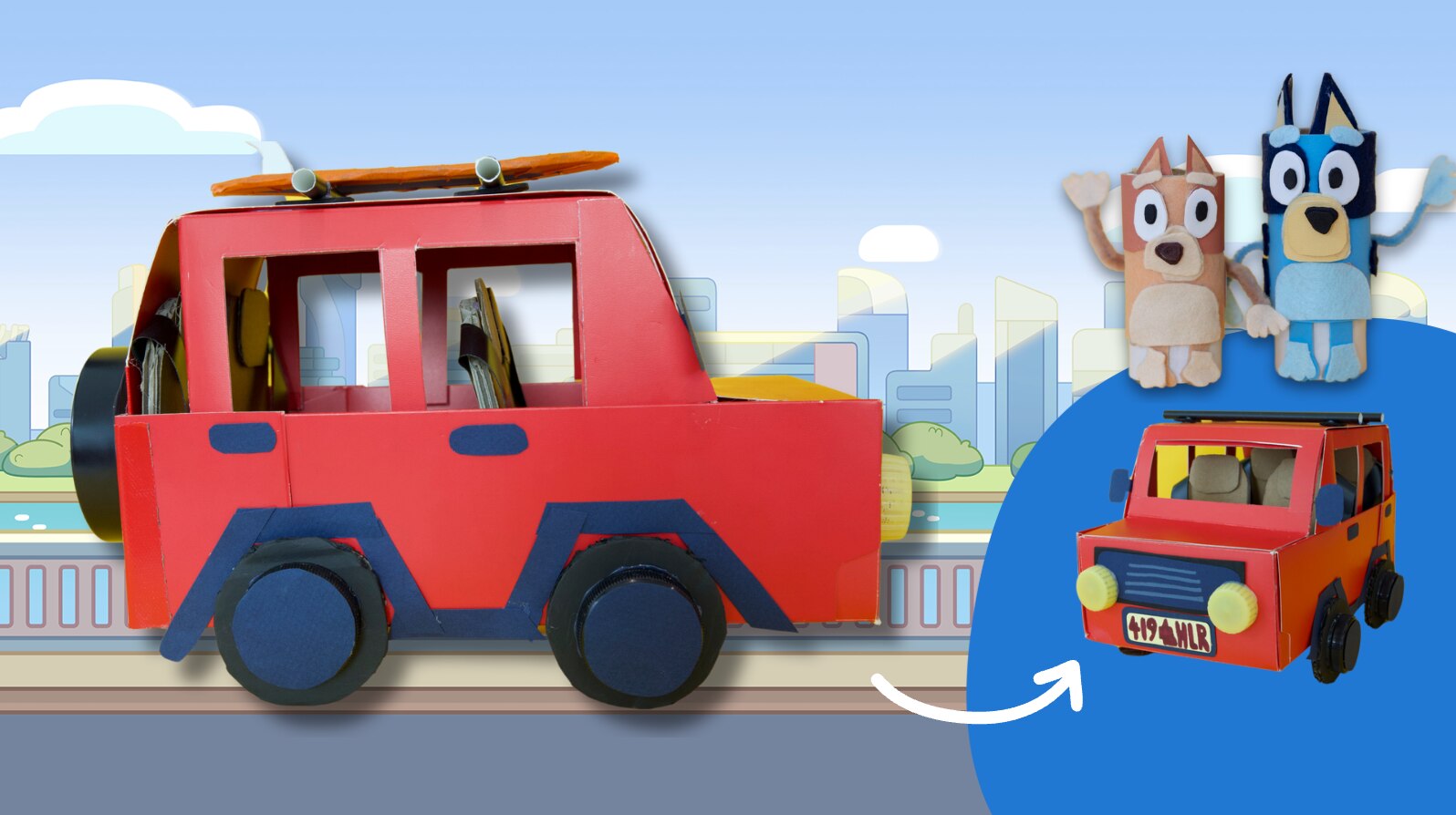 Bluey and Bingo Shoebox Bedroom DIY - ABC Kids