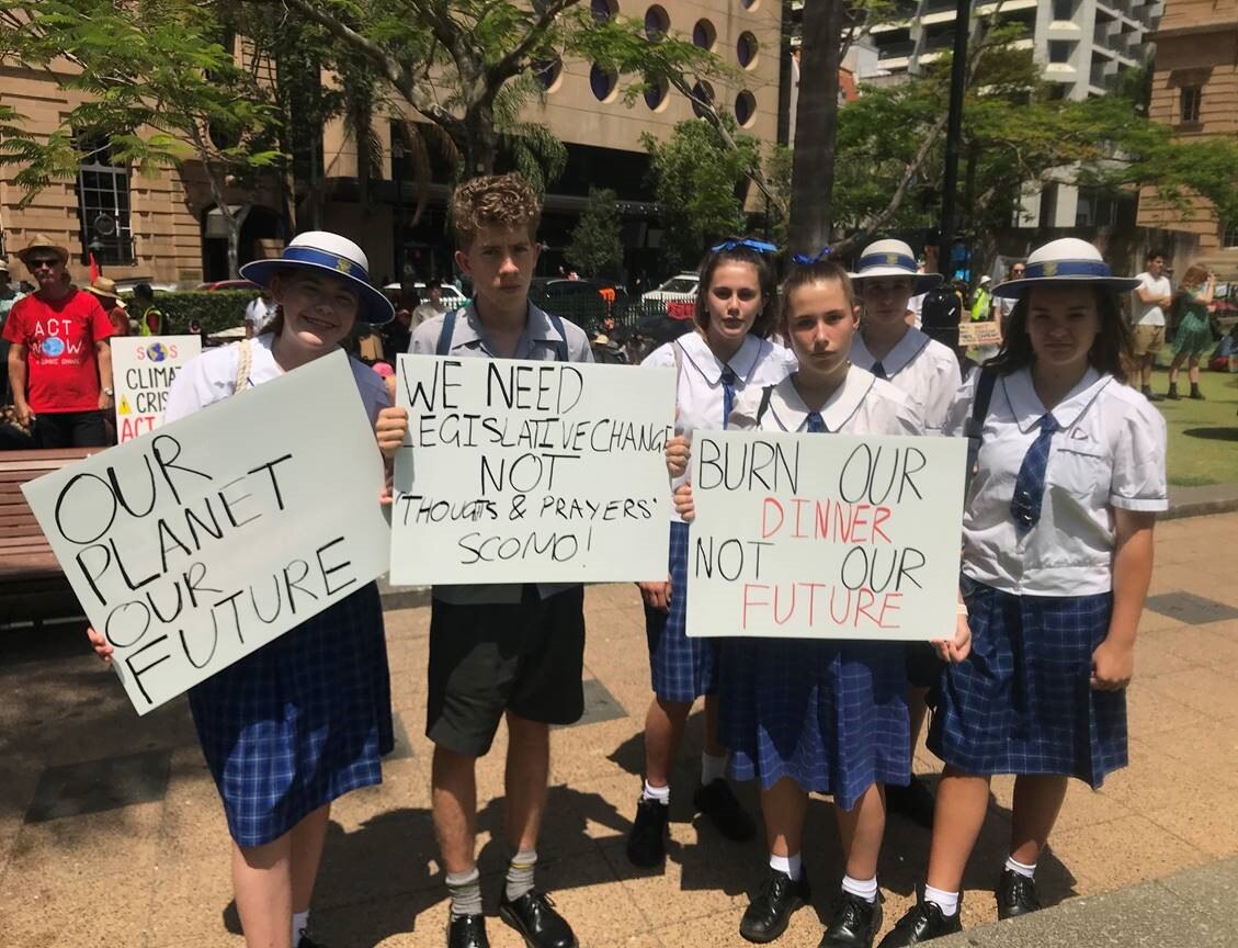 Student climate change protesters take to the streets across the ...