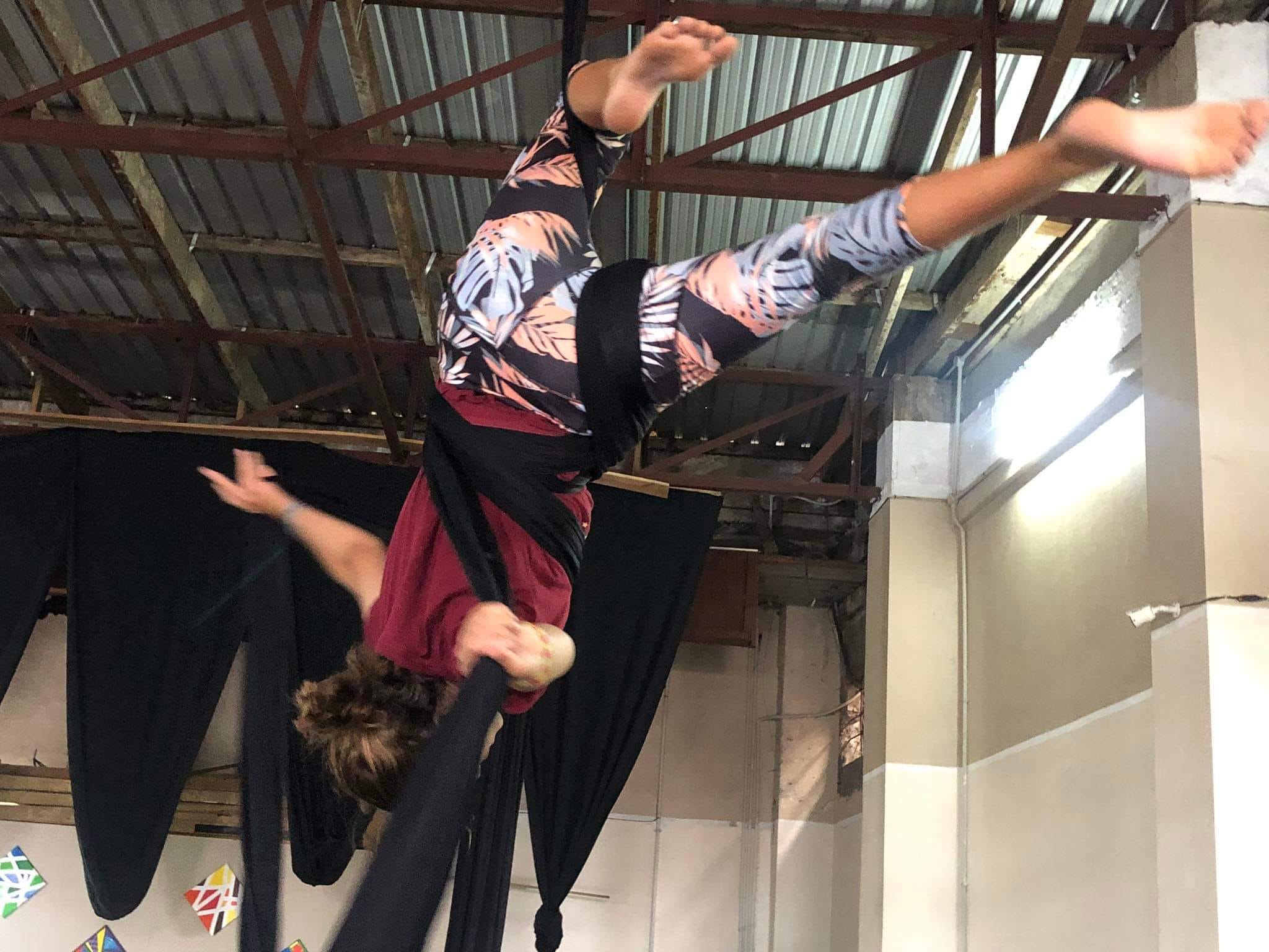 Fijian Ariel acrobat Ateca Ravuvu is helping put a spotlight of women ...