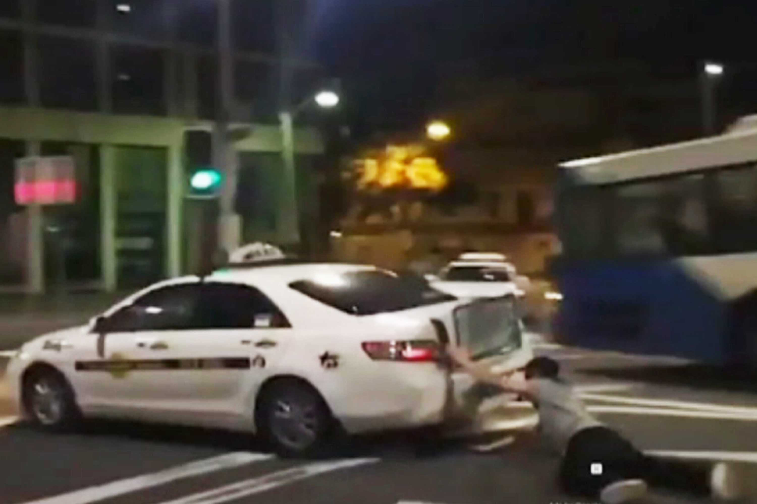 Redfern taxi prank: Police hunt for Sydney man behind 'dangerous and ...